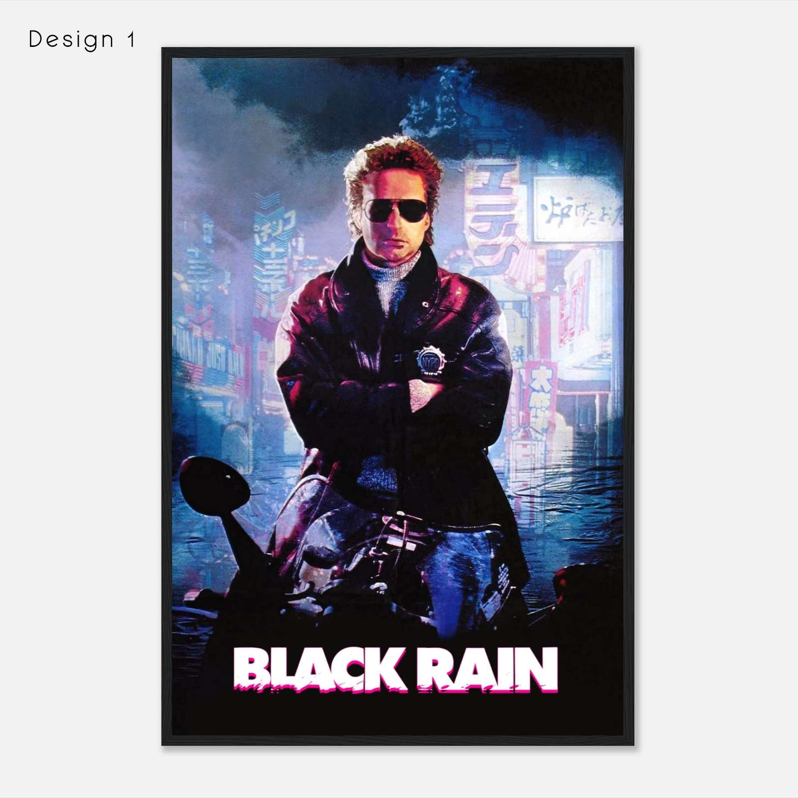 Black Rain 1989 Movie Poster Print Citiesbox
