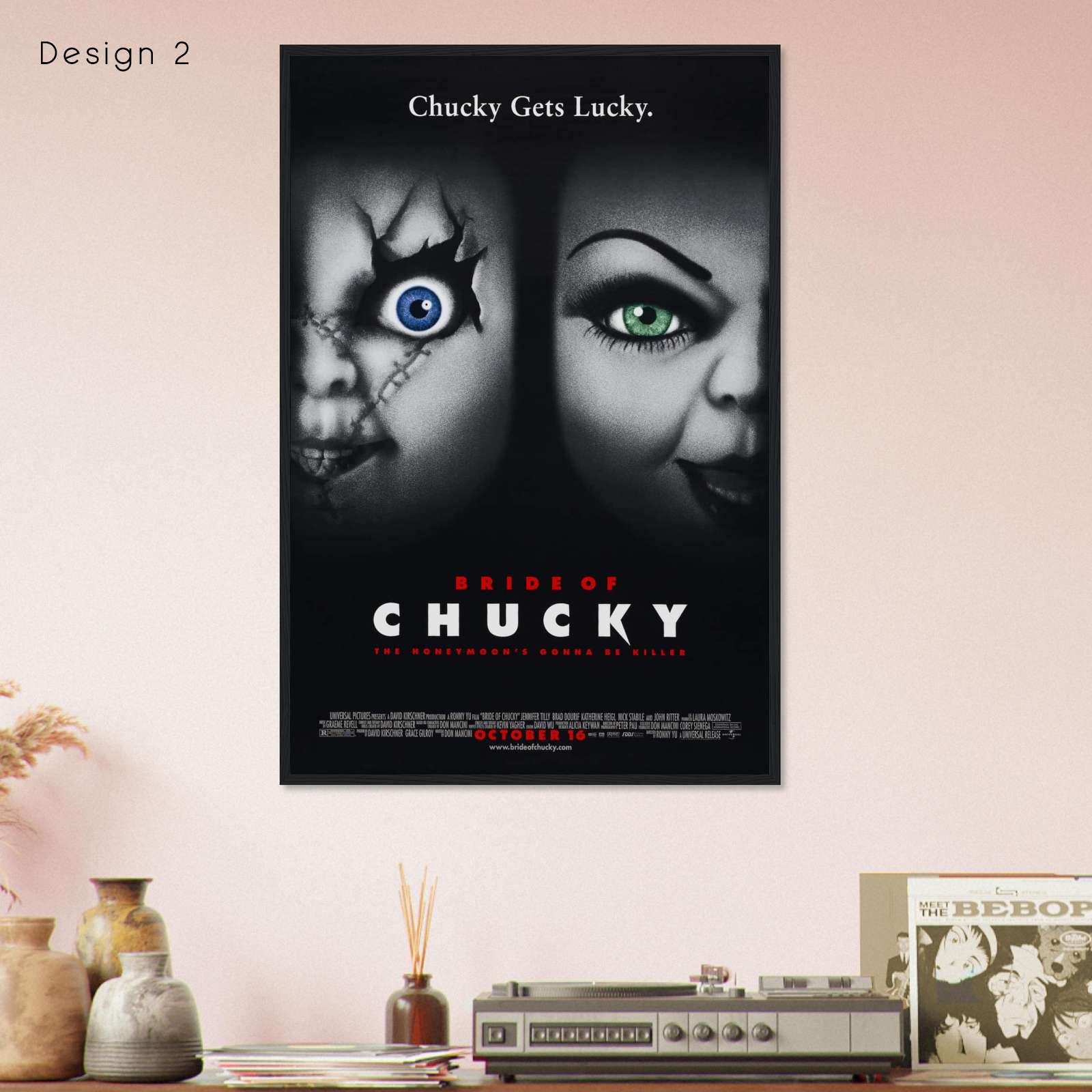 Bride of Chucky (1998) Movie Poster Print - Citiesbox