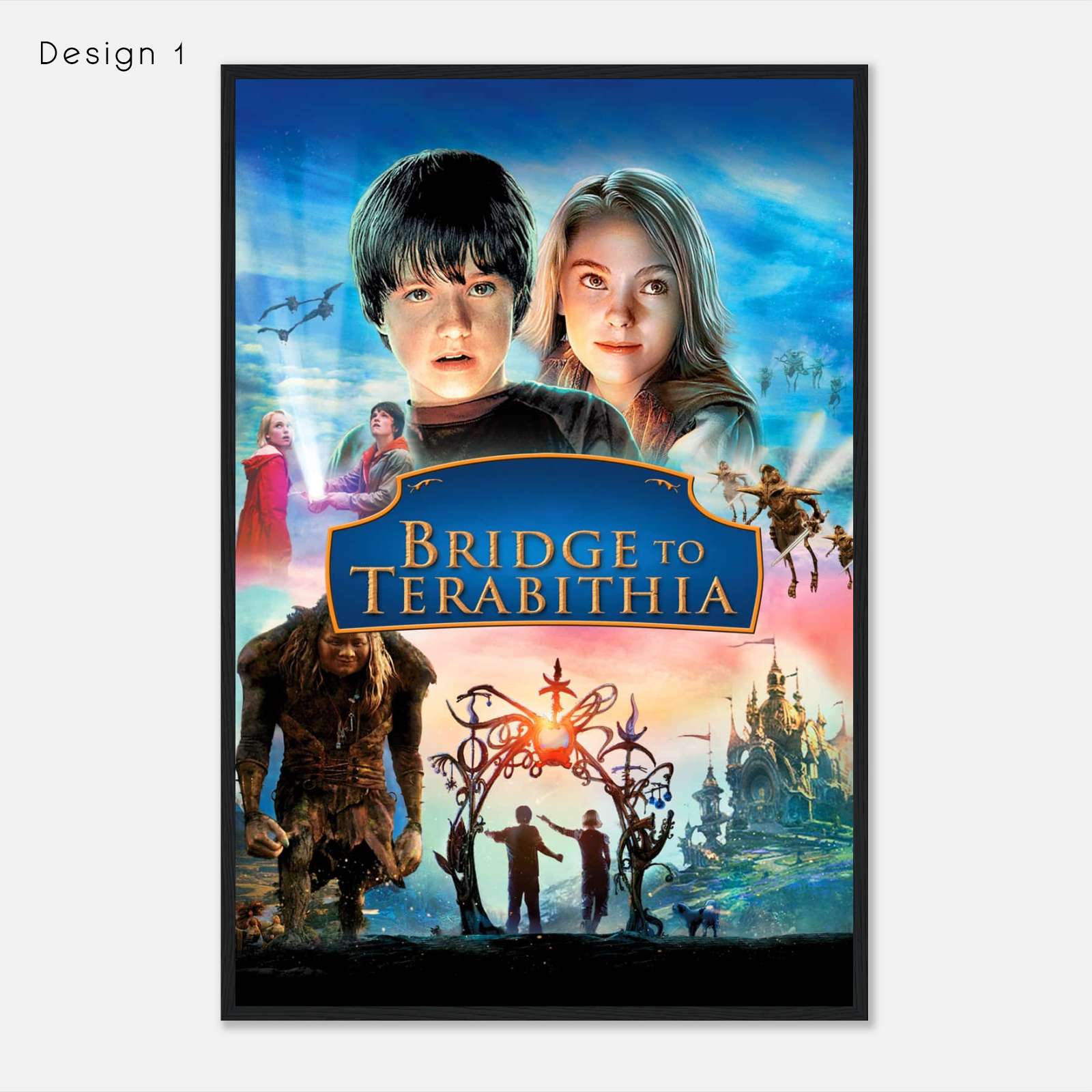 Bridge to Terabithia (2007) Movie Poster Print - Citiesbox