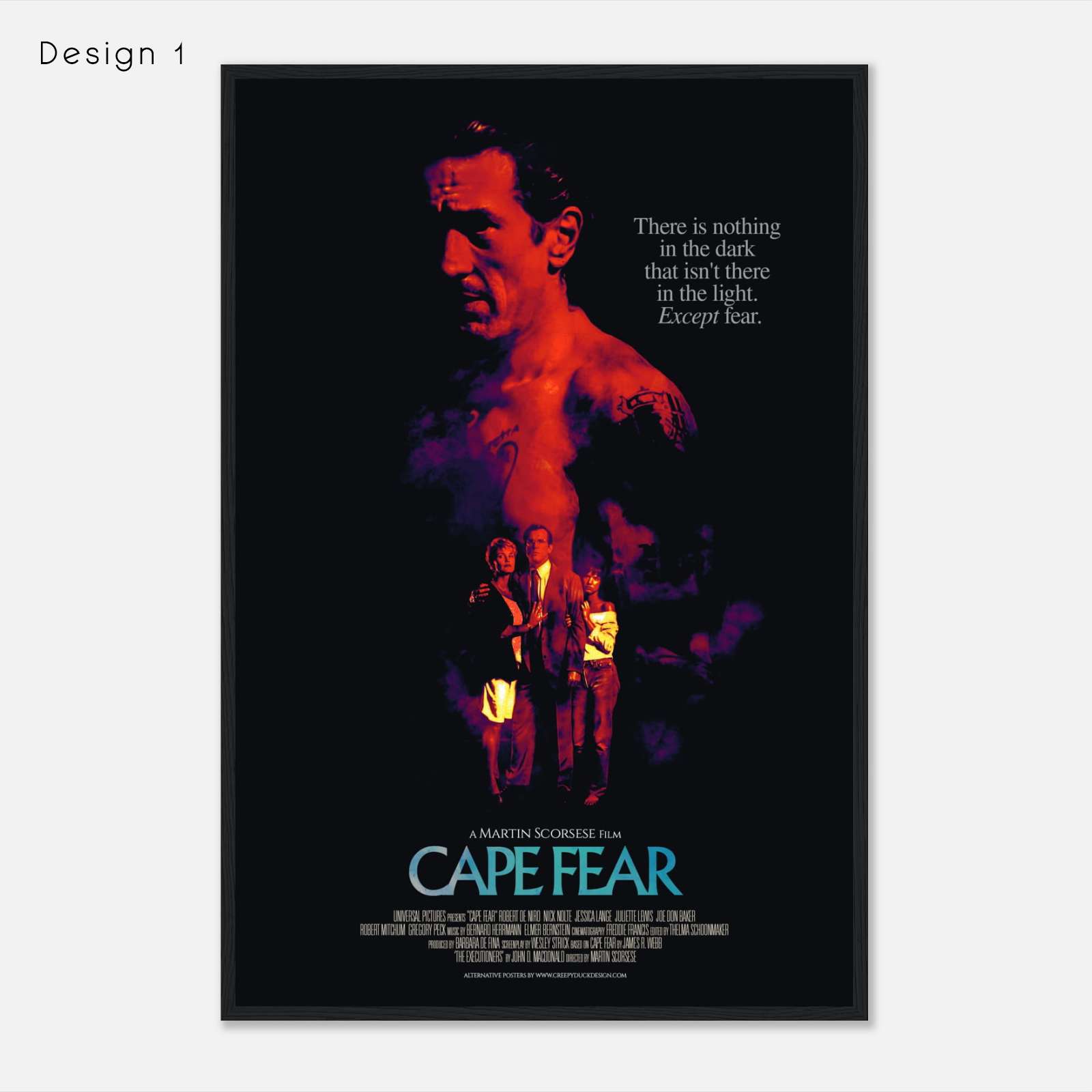 Cape Fear (1991) Movie Poster Print - Citiesbox