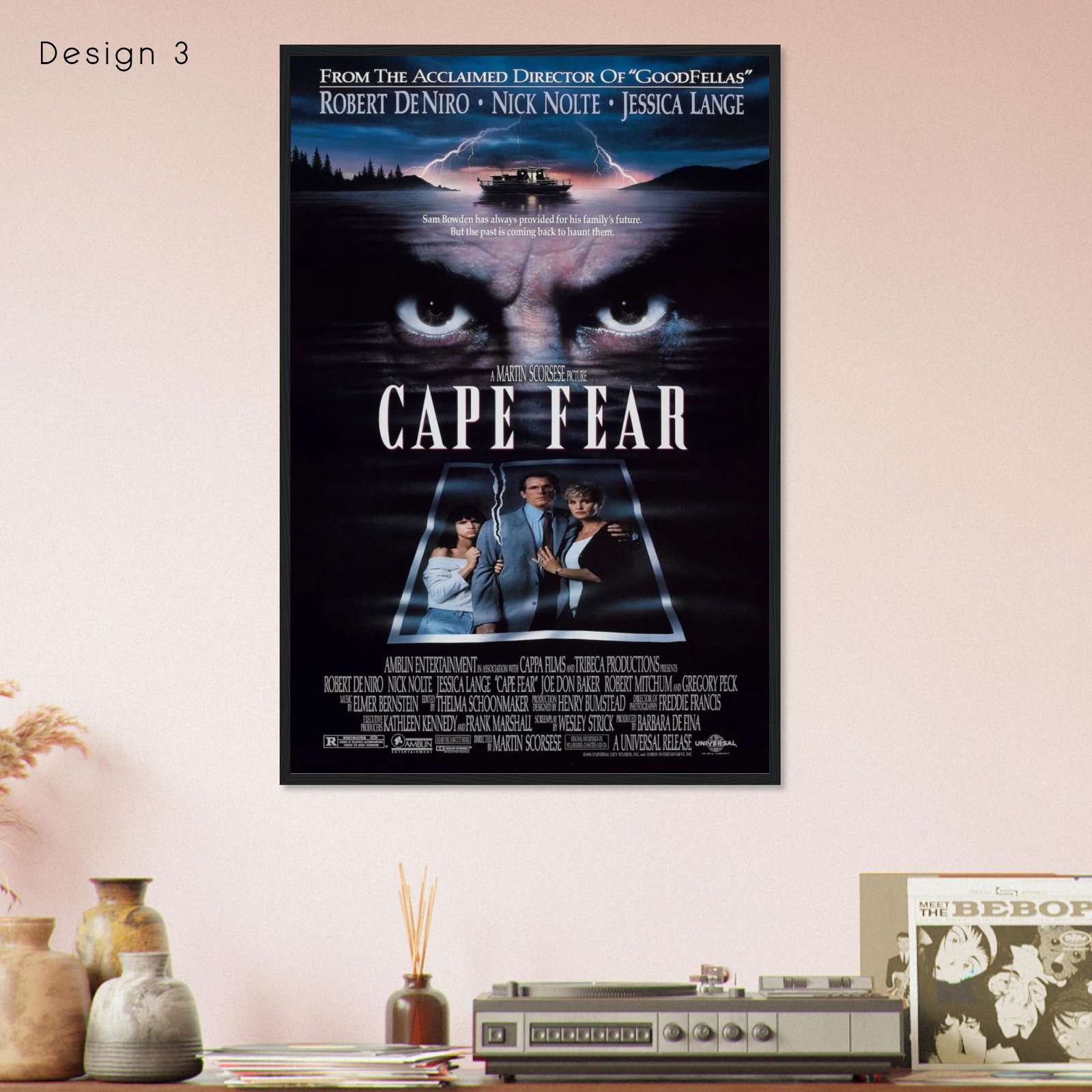 Cape Fear (1991) Movie Poster Print - Citiesbox