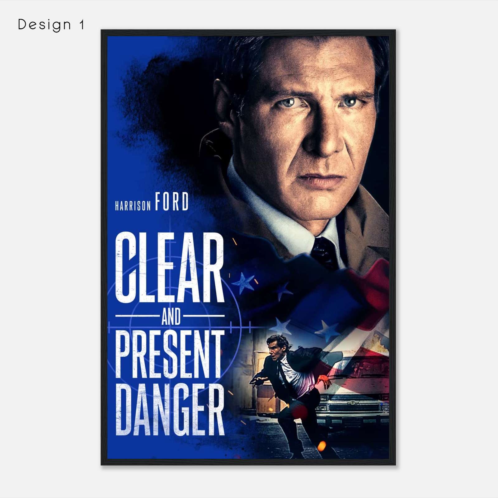 Clear and Present Danger (1994) Movie Poster Print - Citiesbox
