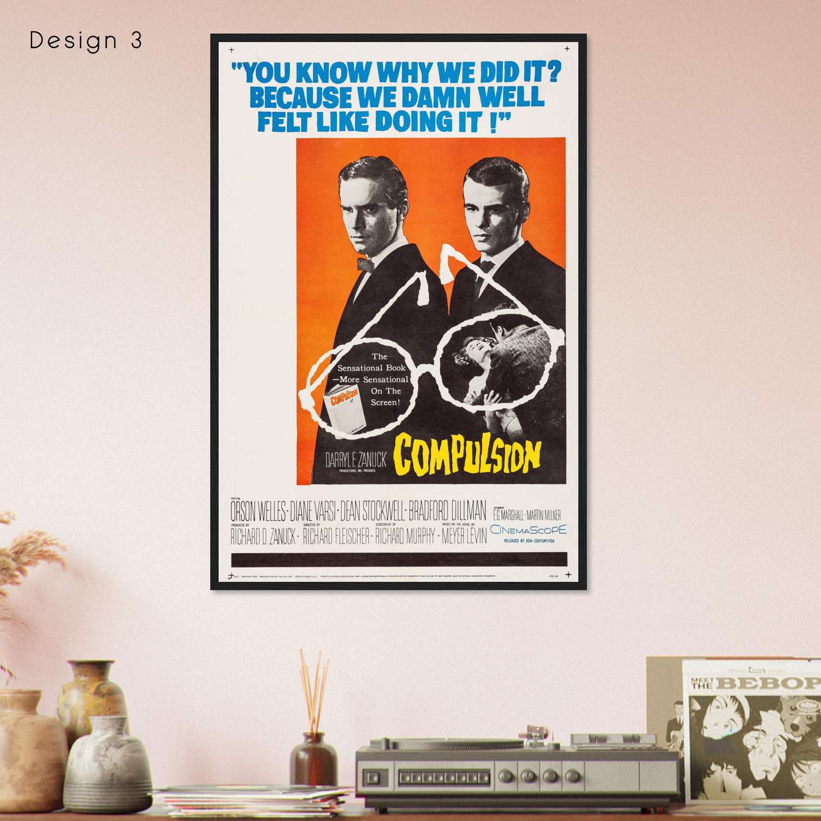 Compulsion (1959) Movie Poster Print - Citiesbox