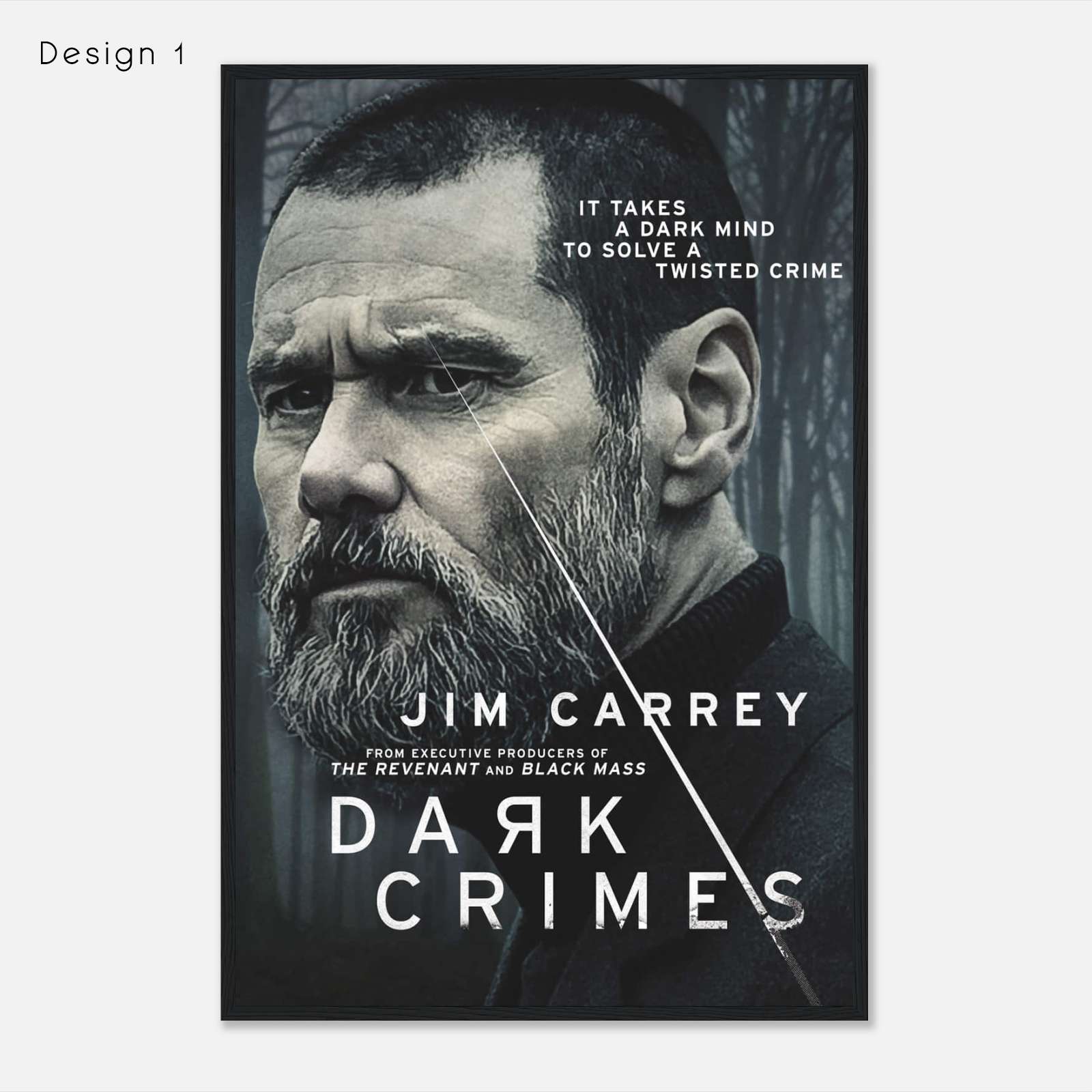 Dark Crimes (2016) Movie Poster Print - Citiesbox