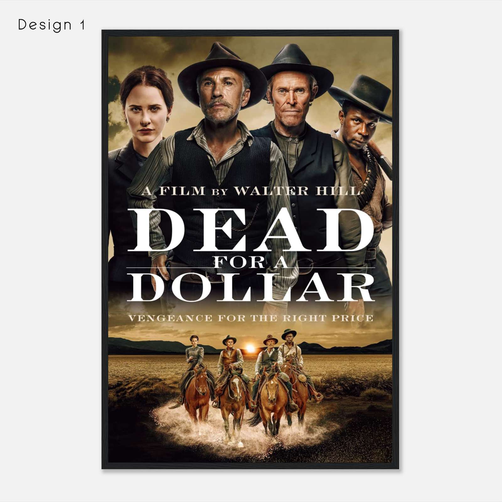 Dead for a Dollar (2022) Movie Poster Print - Citiesbox