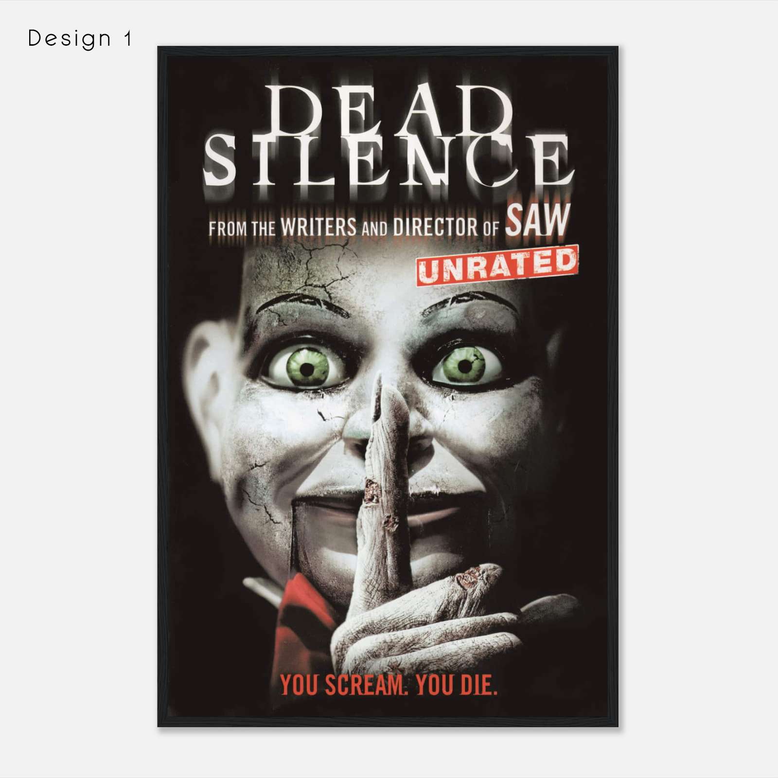 Dead Silence (2007) Movie Poster Print - Citiesbox