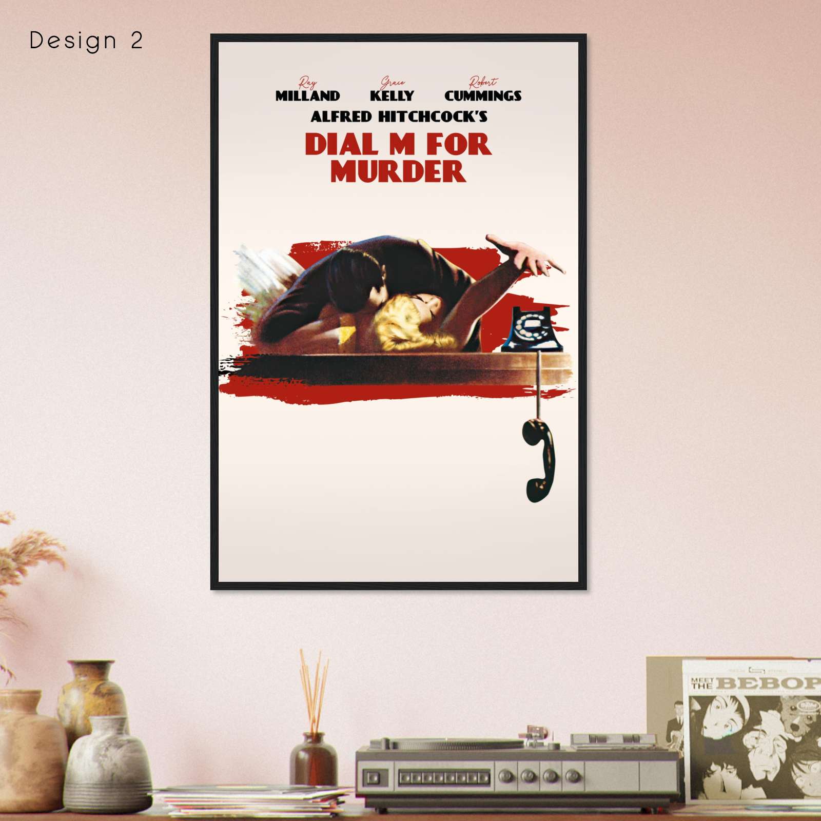Dial M for Murder (1954) Movie Poster Print - Citiesbox