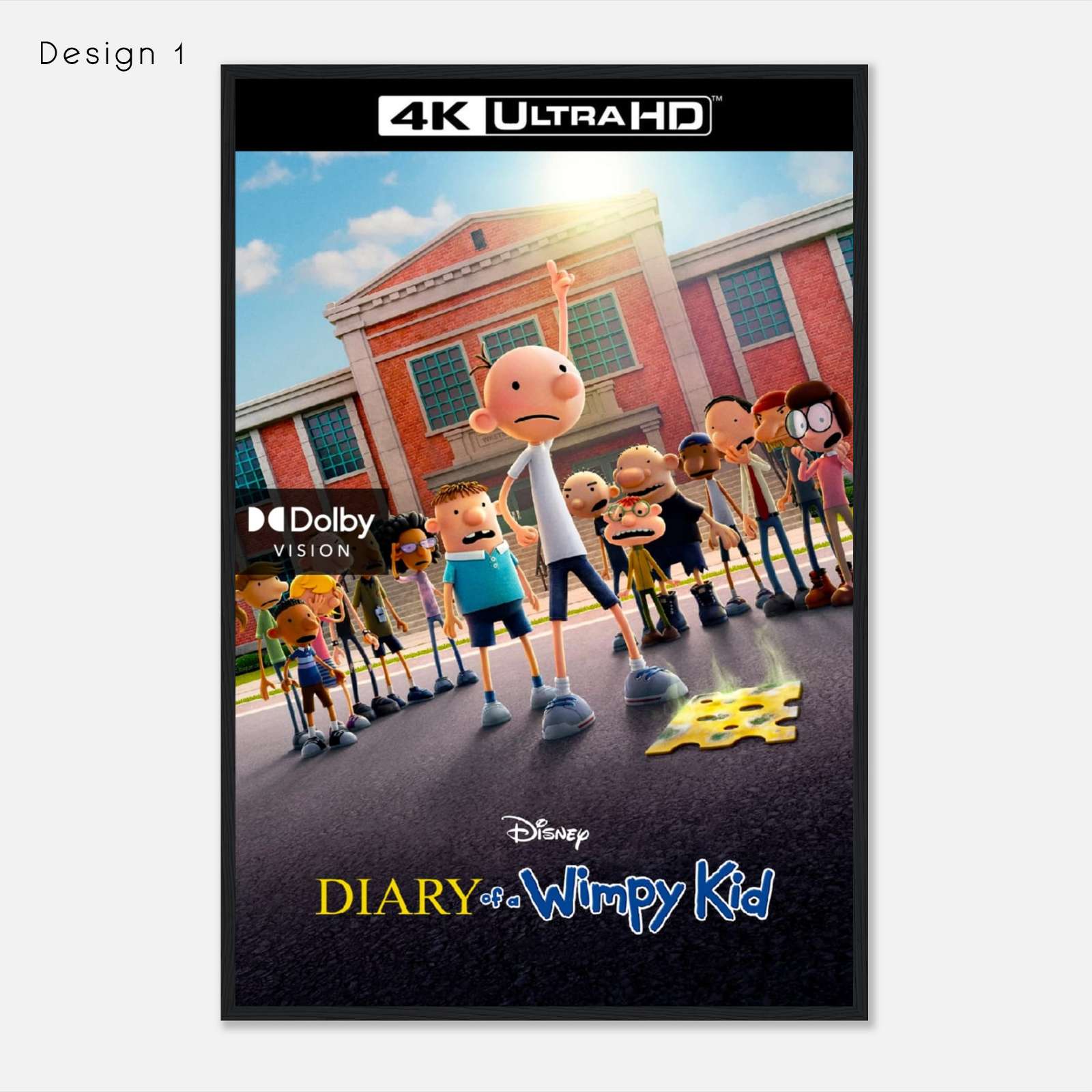 Diary of a Wimpy Kid (2021) Movie Poster Print - Citiesbox