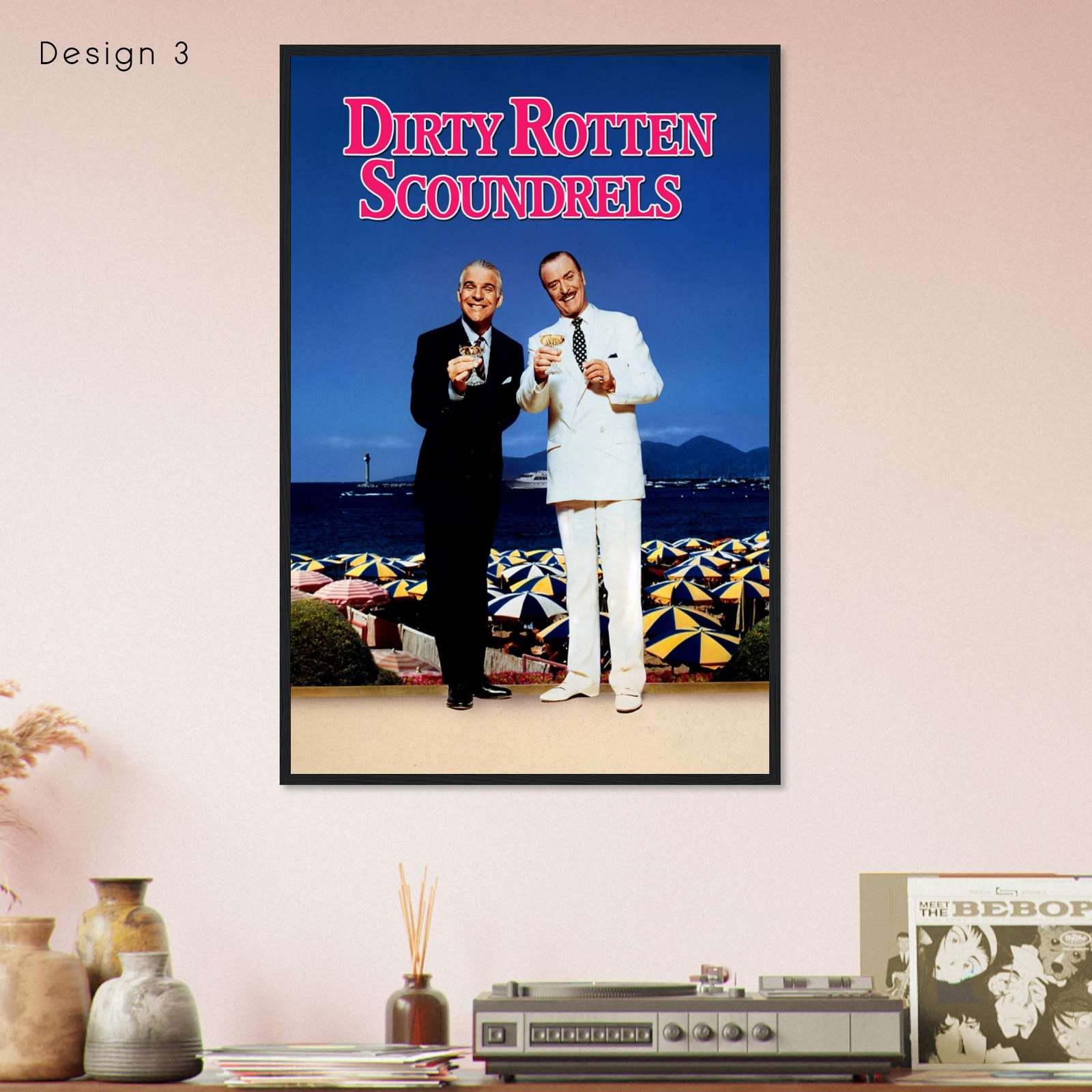 Dirty Rotten Scoundrels (1988) Movie Poster Print - Citiesbox