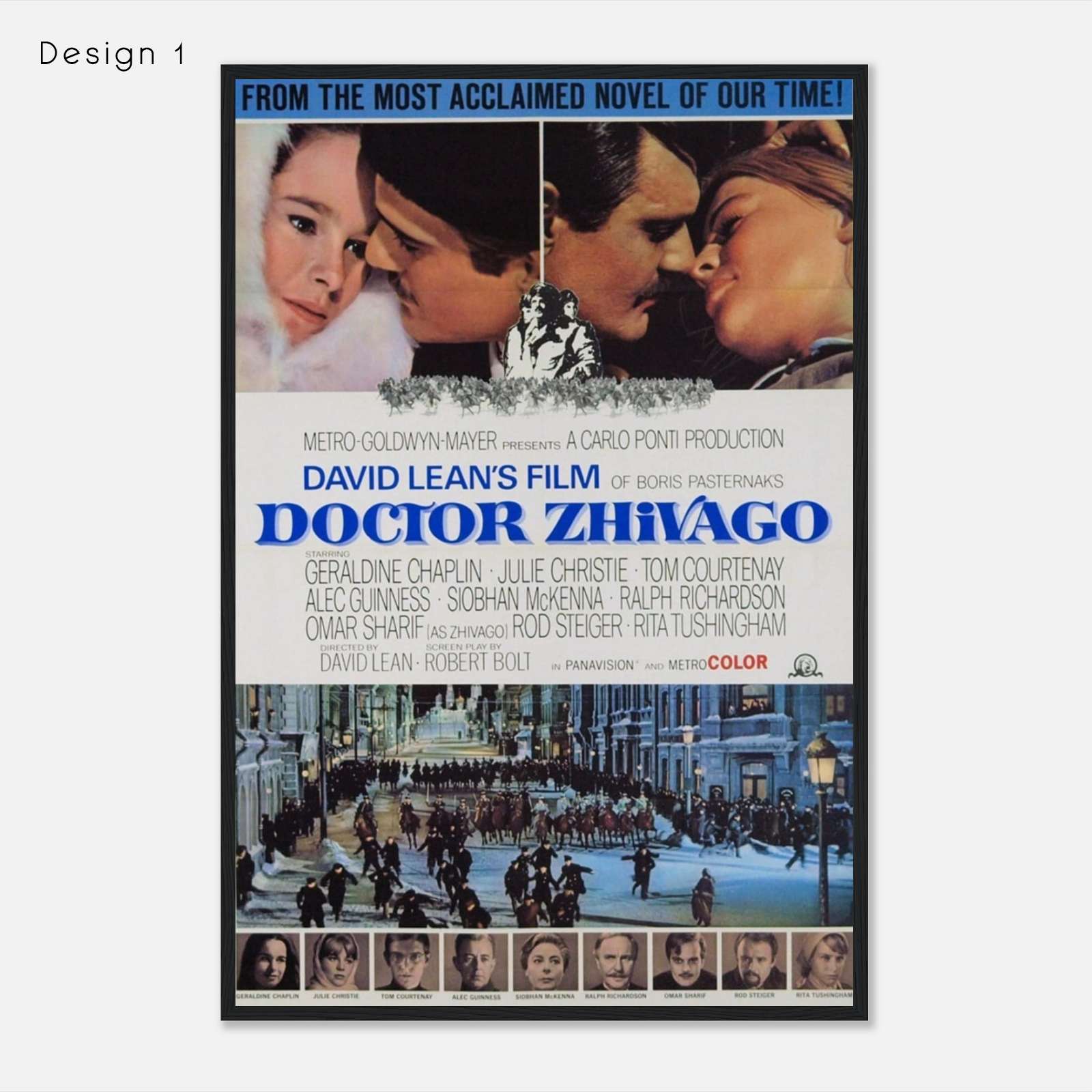 Doctor Zhivago (1965) Movie Poster Print - Citiesbox