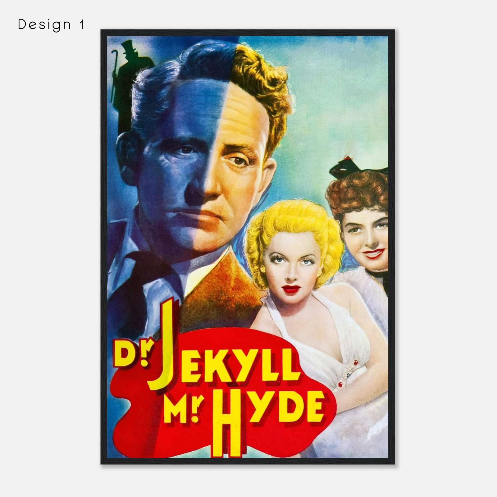 Dr. Jekyll and Mr. Hyde (1941) Movie Poster Print - Citiesbox