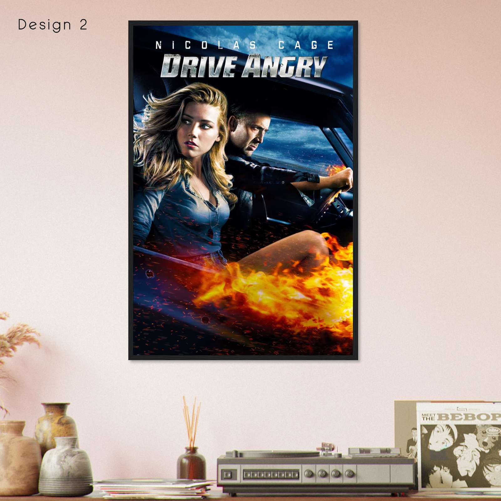 Drive Angry (2011) Movie Poster Print - Citiesbox