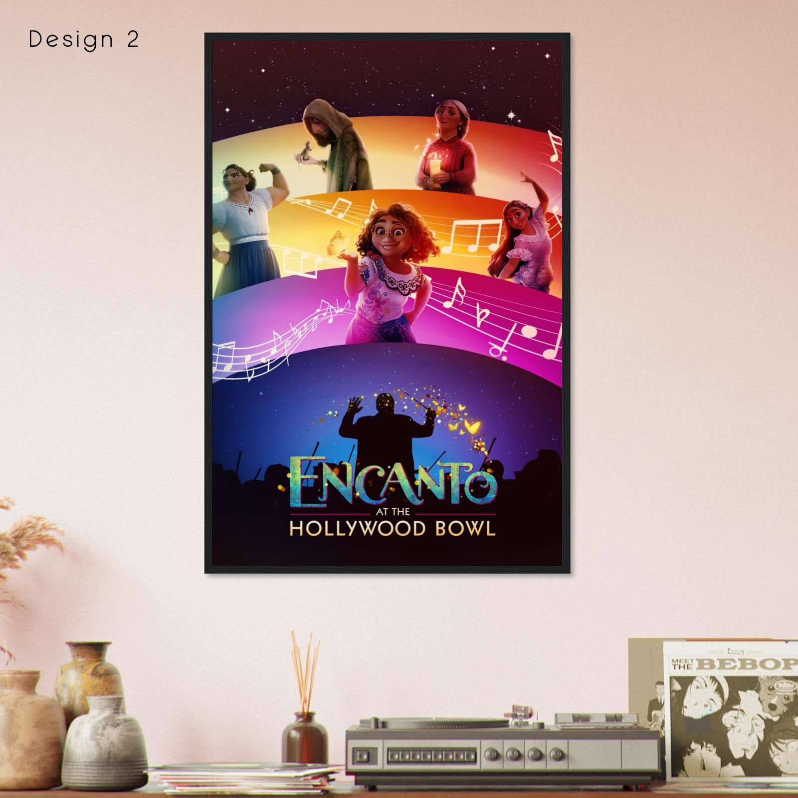 Encanto at the Hollywood Bowl (2022) Movie Poster Print - Citiesbox
