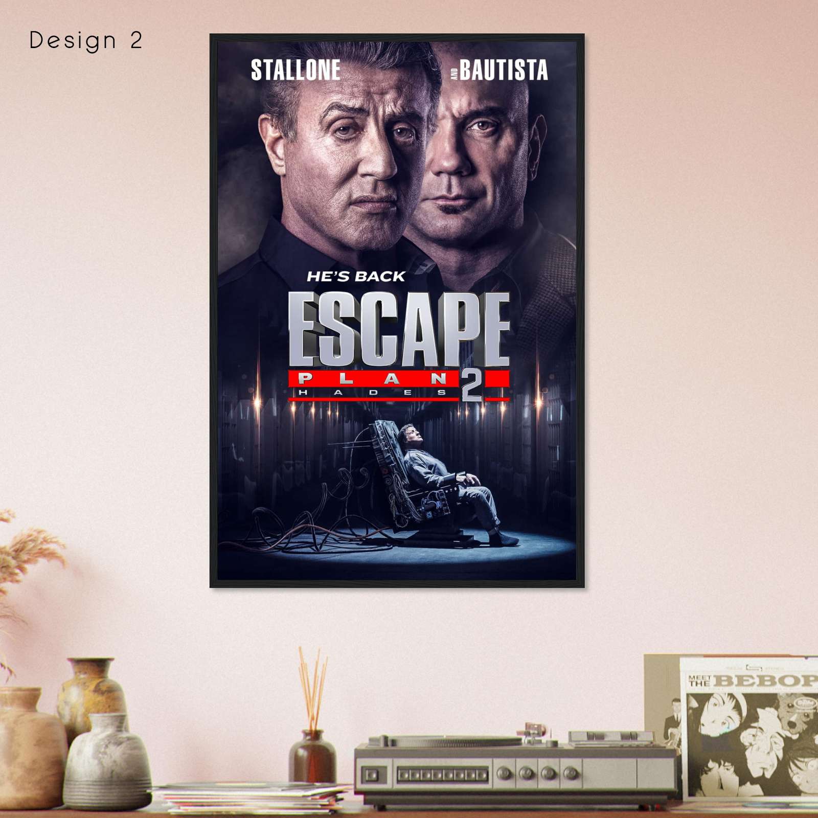 Escape Plan 2: Hades (2018) Movie Poster Print - Citiesbox