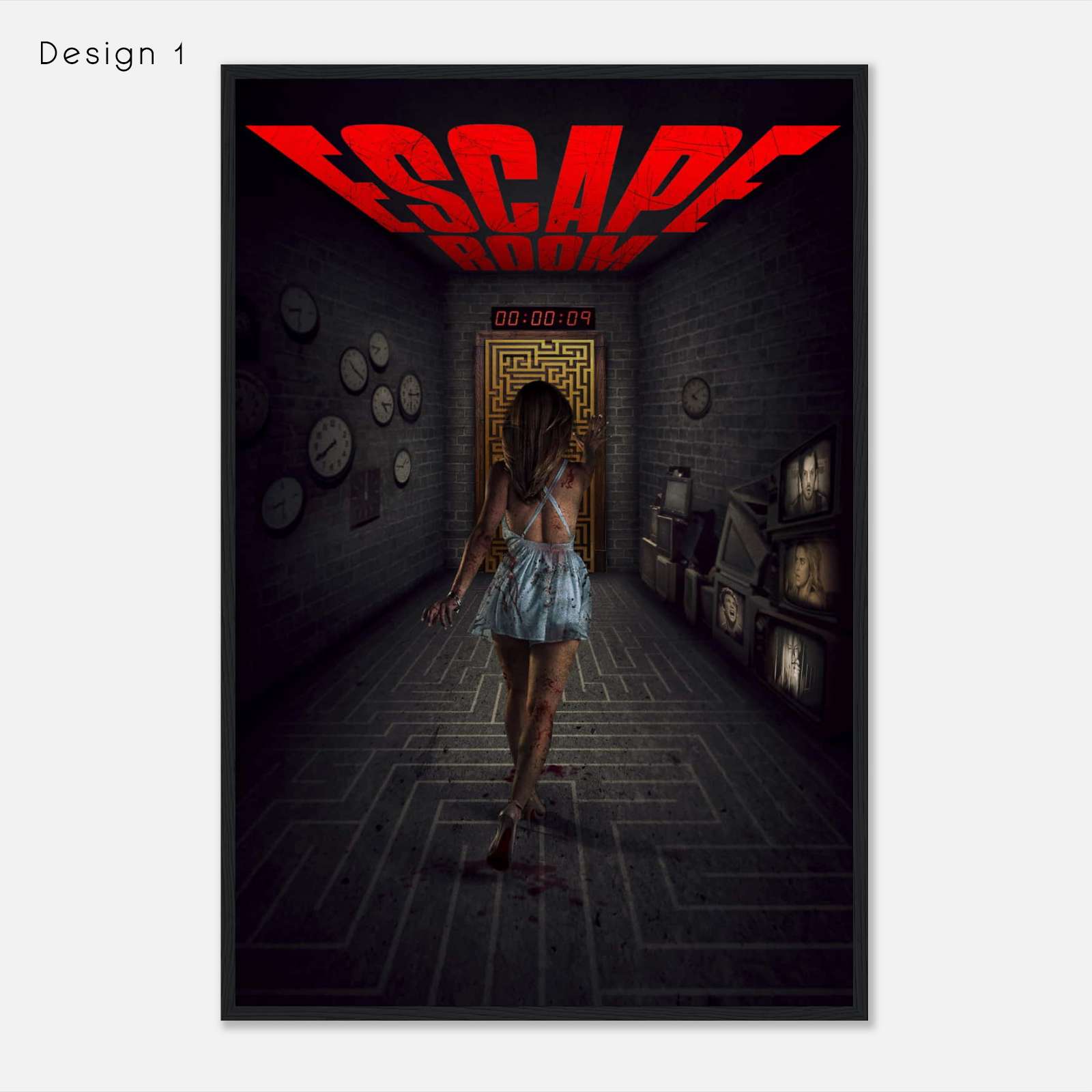Escape Room (2017) Movie Poster Print - Citiesbox