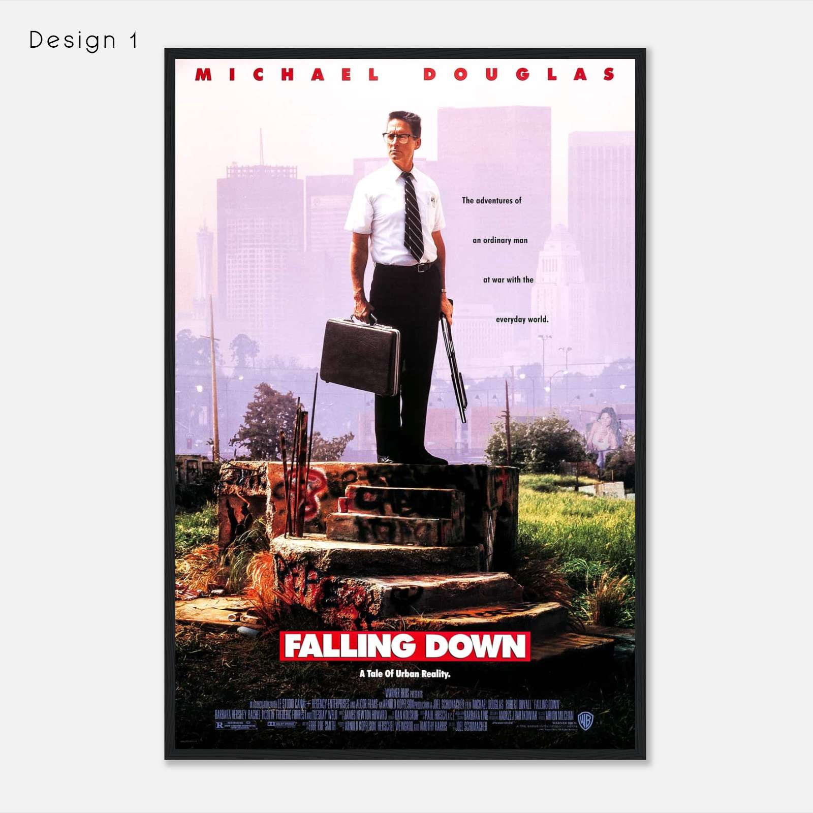 Falling Down (1993) Movie Poster Print - Citiesbox