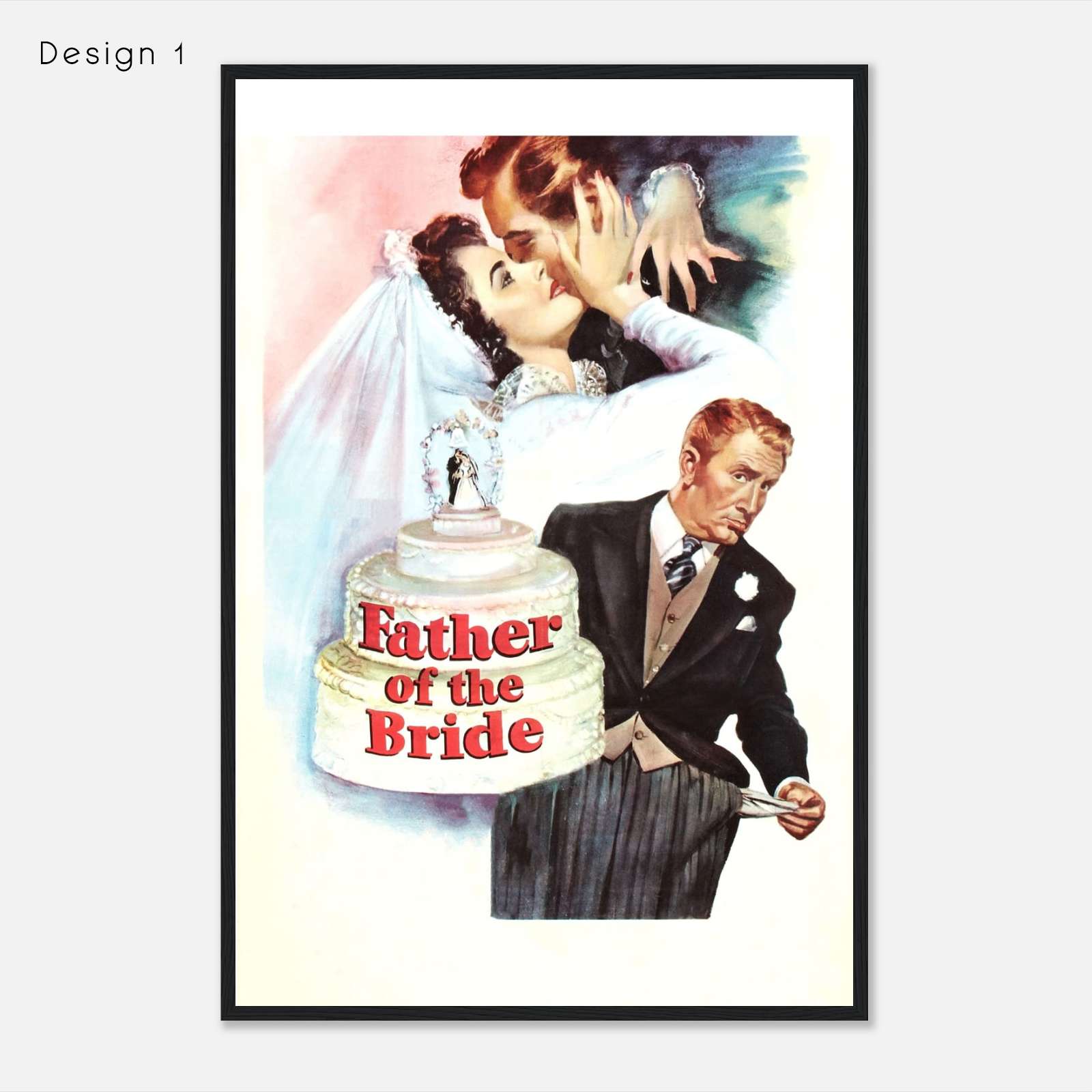 Father of the Bride (1950) Movie Poster Print - Citiesbox