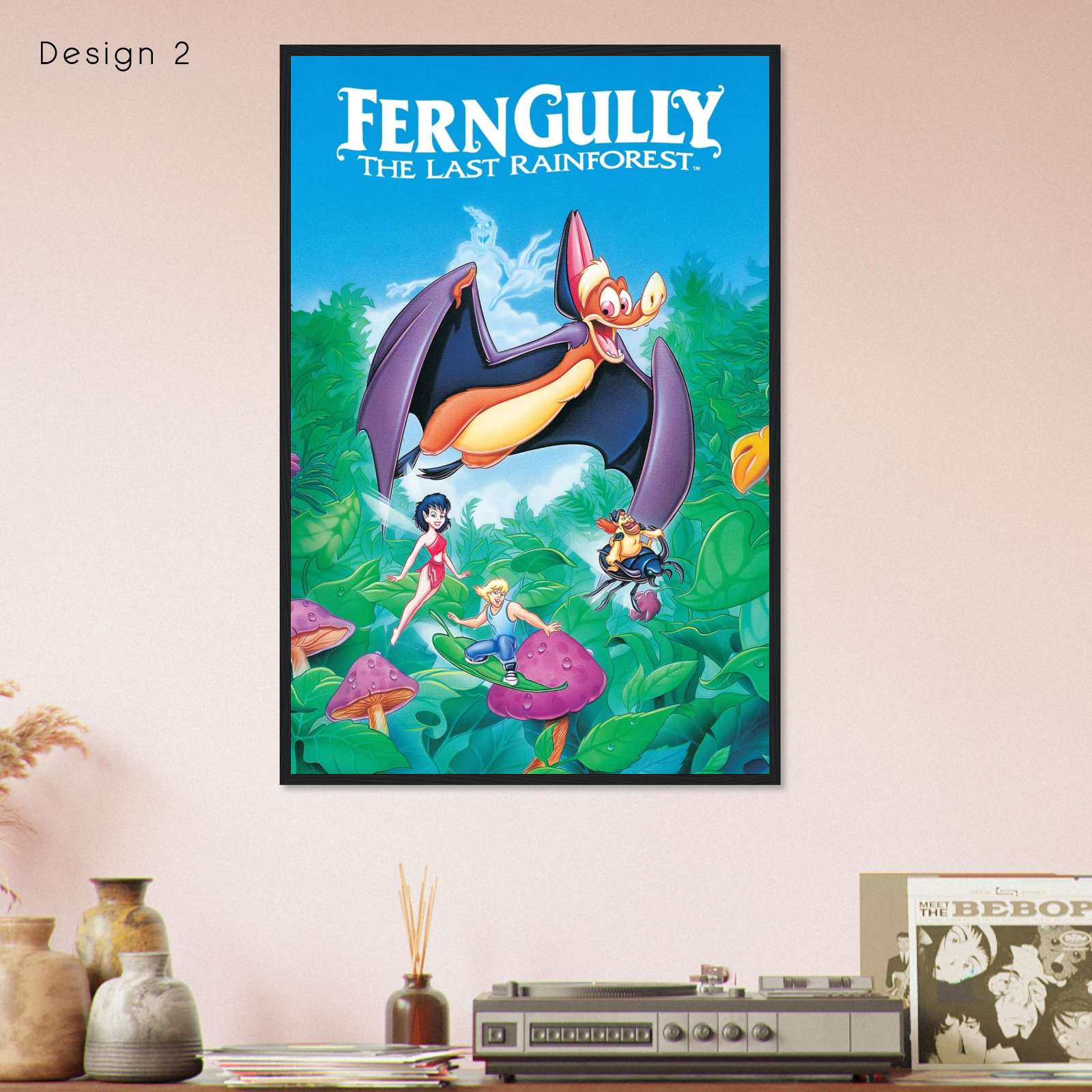 FernGully: The Last Rainforest (1992) Movie Poster Print - Citiesbox