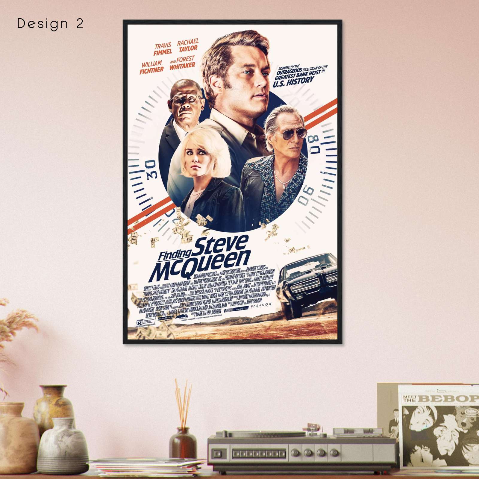 Finding Steve McQueen (2019) Movie Poster Print - Citiesbox