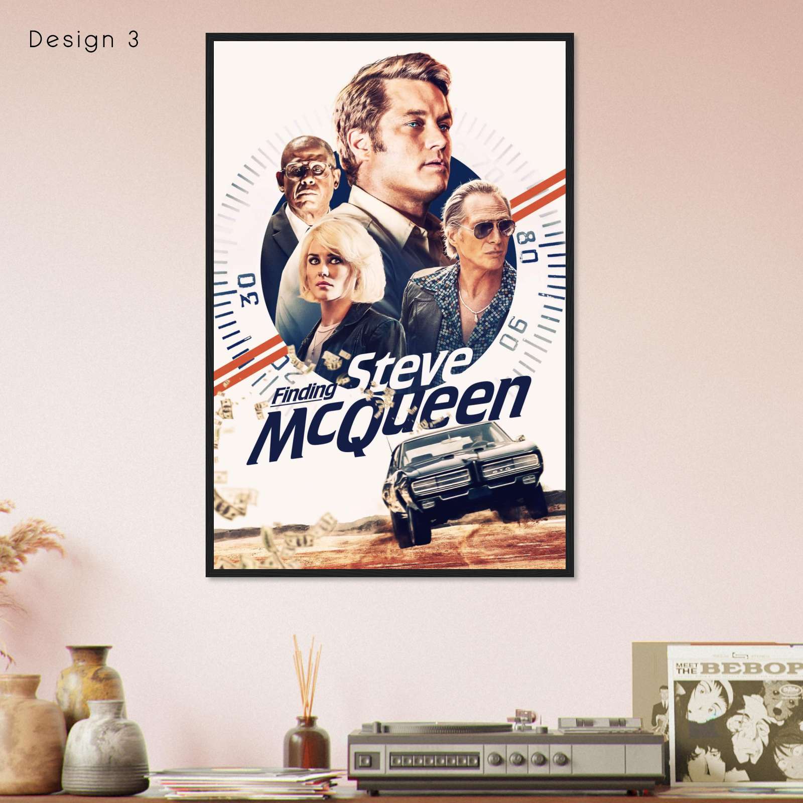 Finding Steve McQueen (2019) Movie Poster Print - Citiesbox
