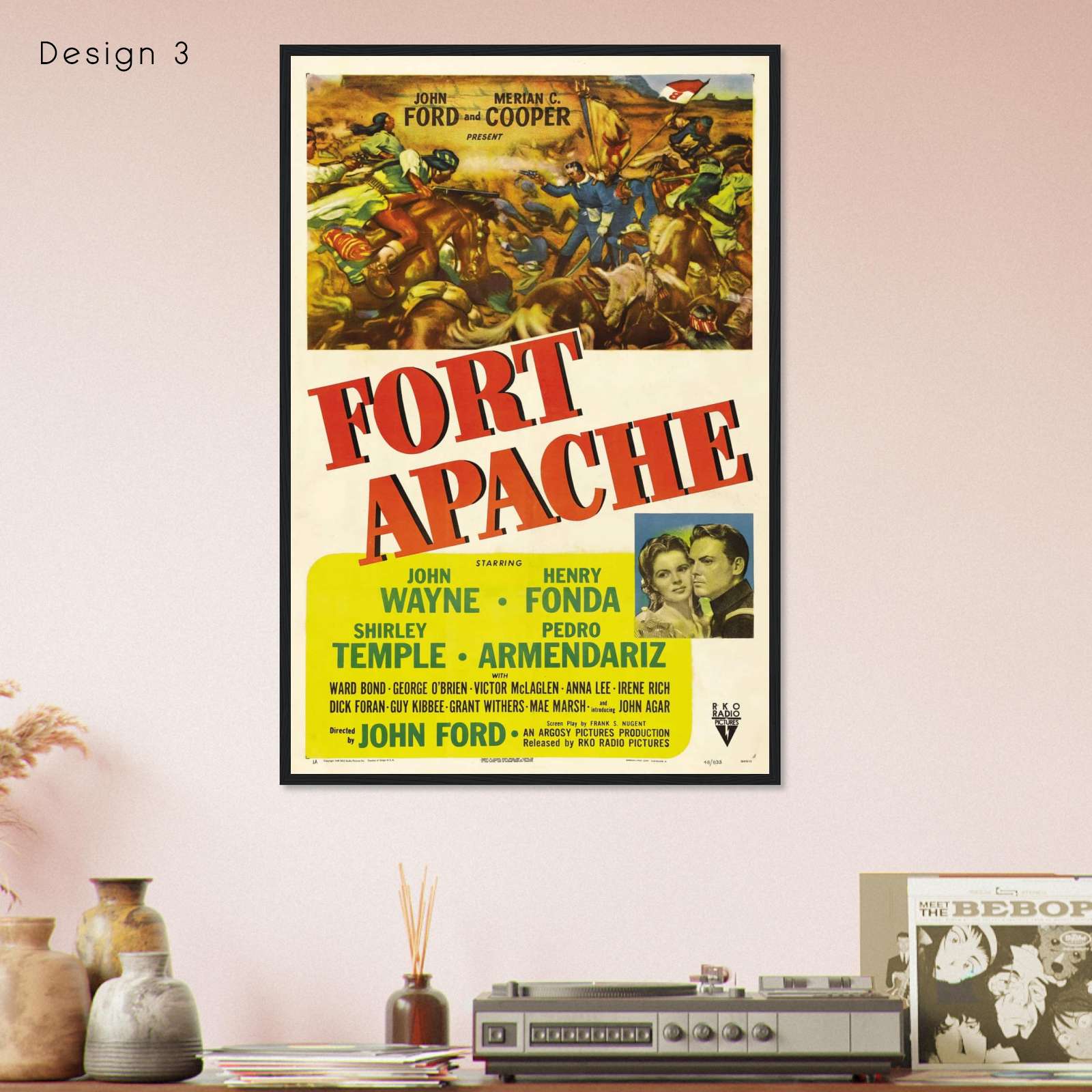 Fort Apache (1948) Movie Poster Print - Citiesbox