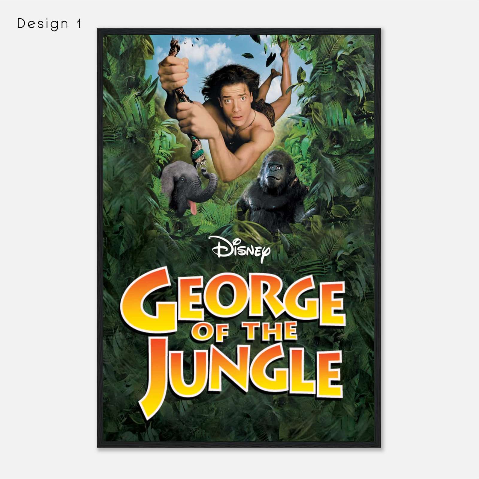 George of the Jungle (1997) Movie Poster Print - Citiesbox
