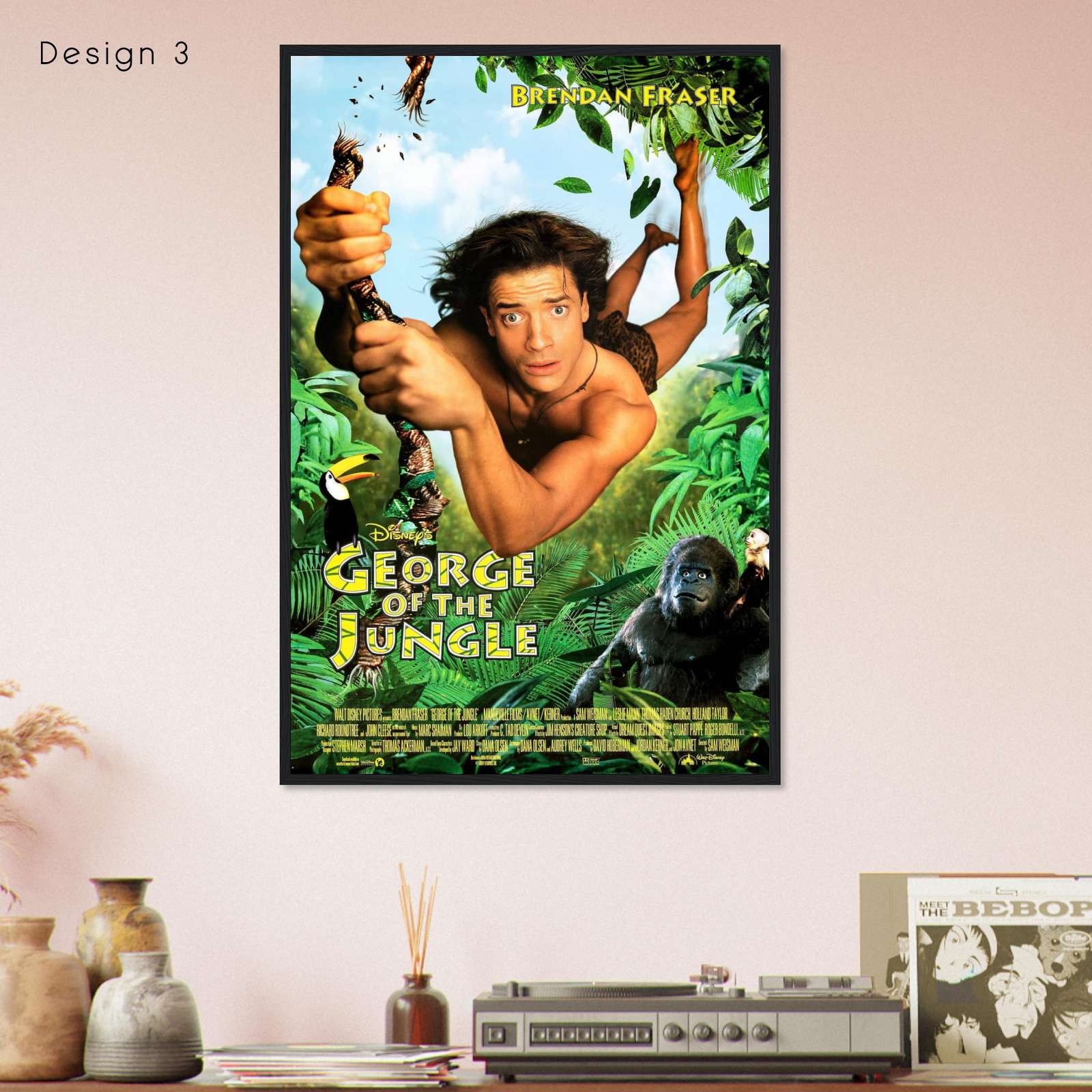 George of the Jungle (1997) Movie Poster Print - Citiesbox