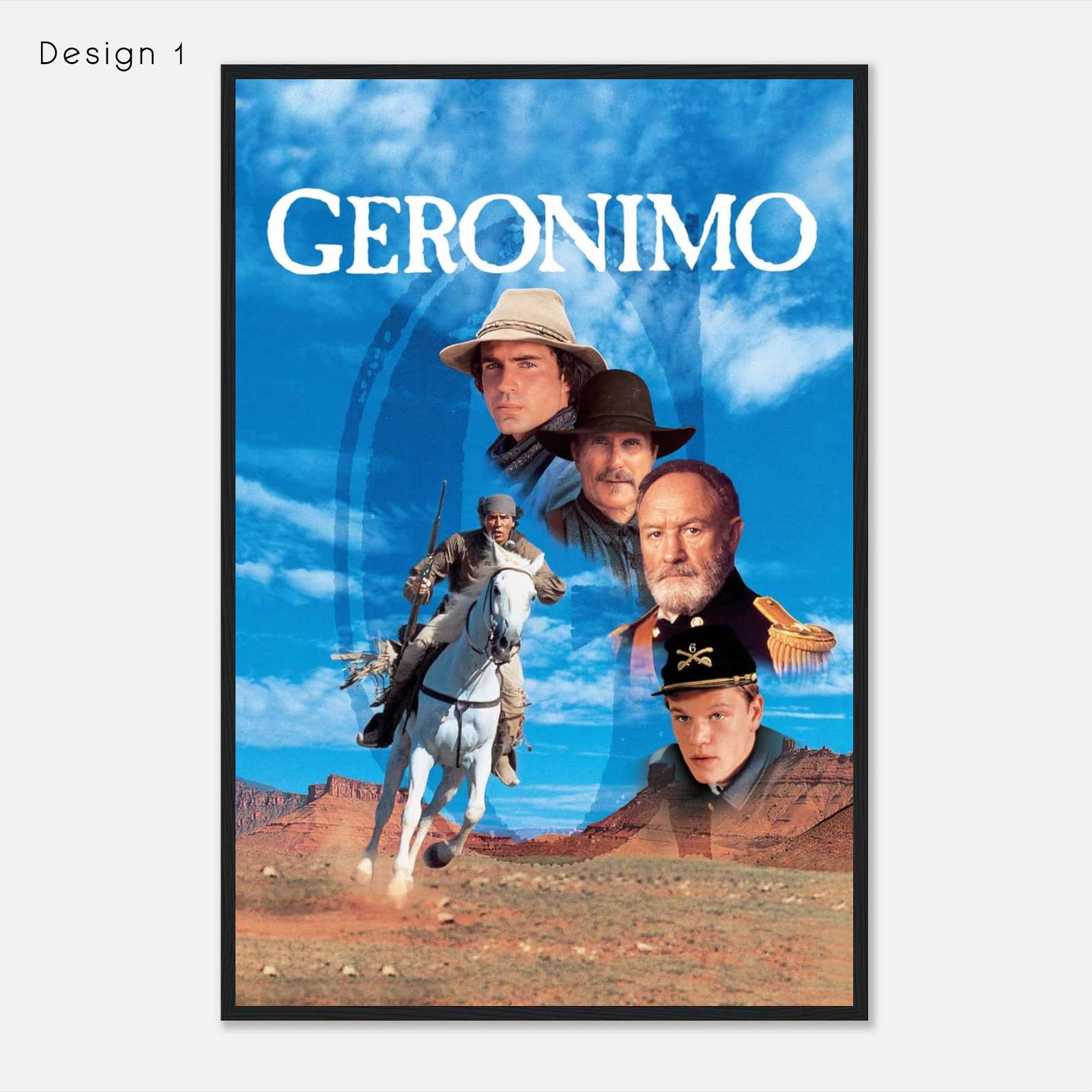 Geronimo: An American Legend (1993) Movie Poster Print - Citiesbox