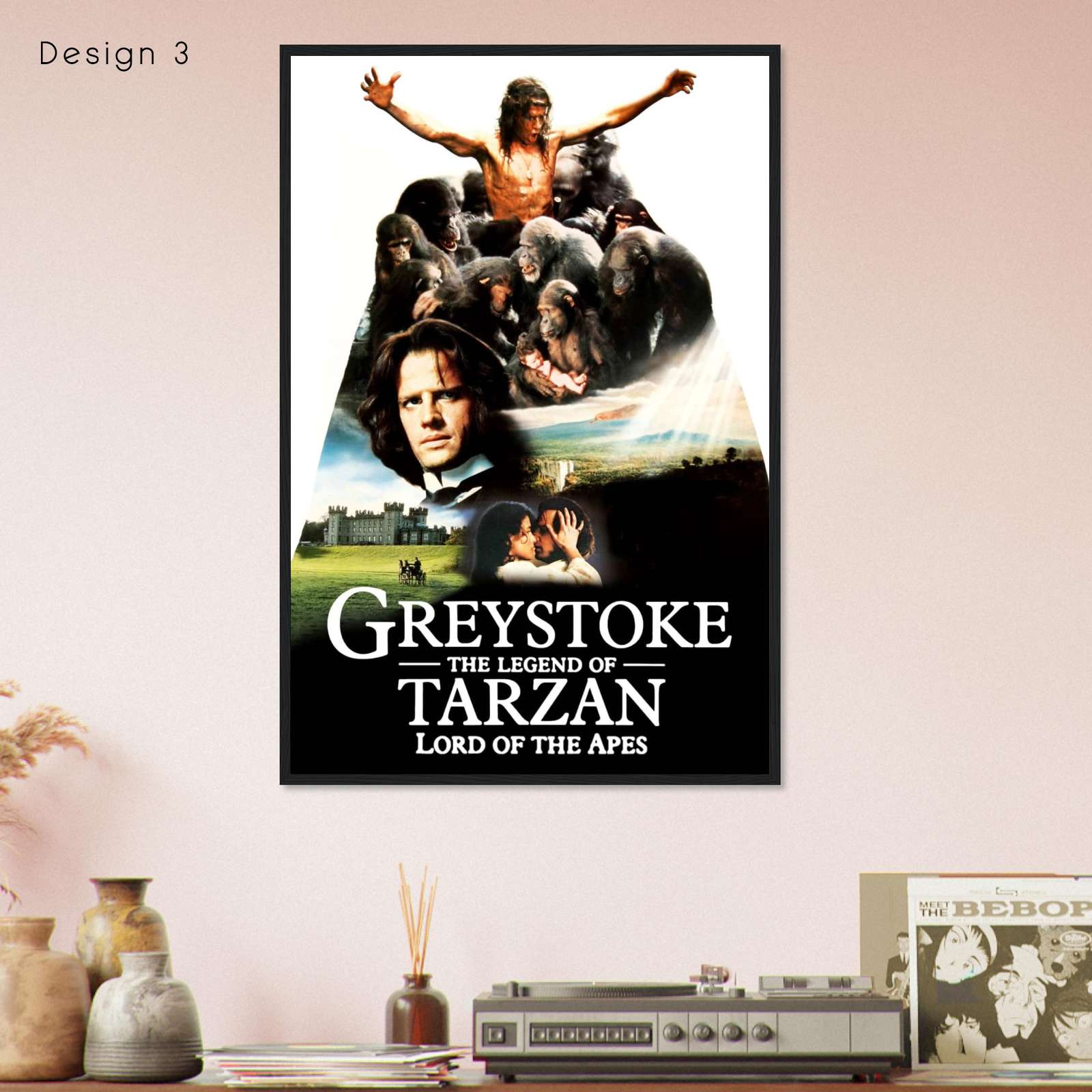 Greystoke: The Legend of Tarzan, Lord of the Apes (1984) Movie Poster ...