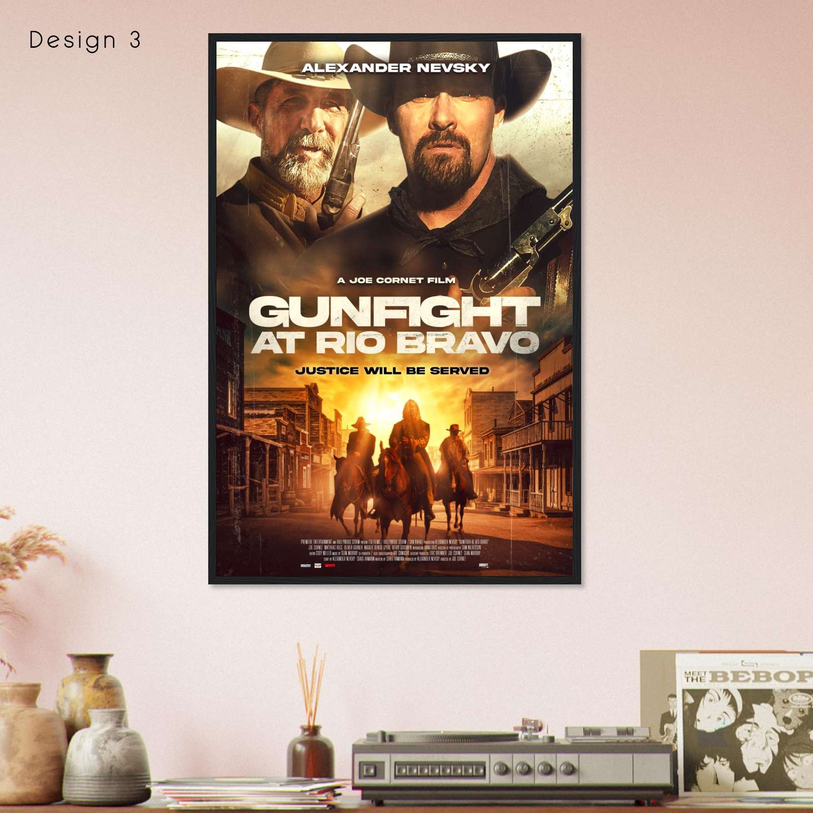 Gunfight at Rio Bravo (2023) Movie Poster Print - Citiesbox