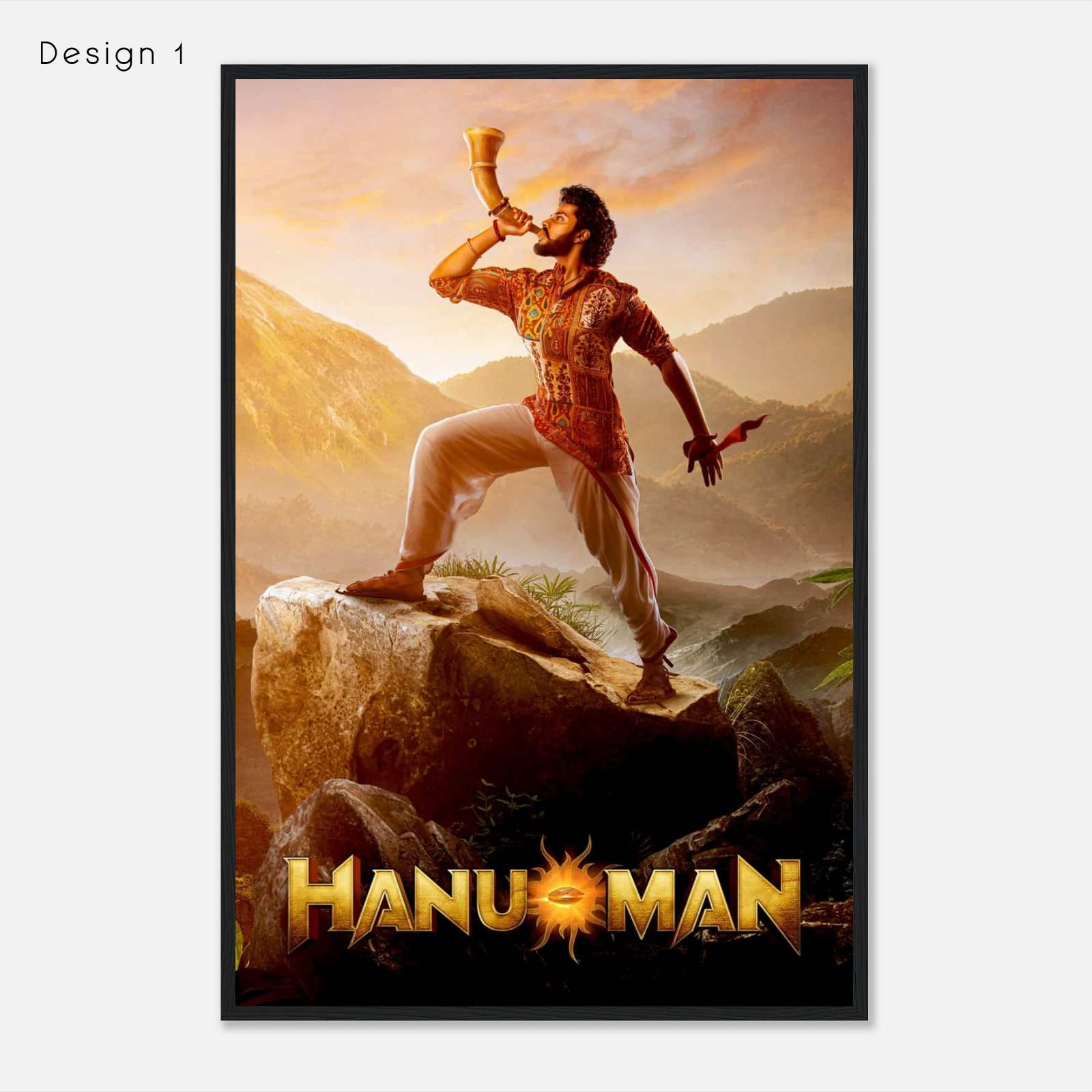 Hanu-Man (2024) Movie Poster Print - Citiesbox