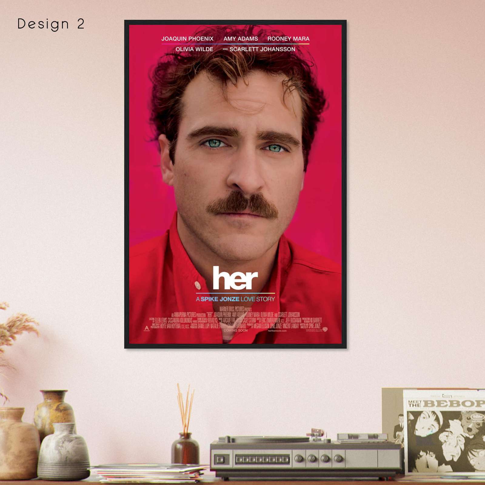 Her (2013) Movie Poster Print - Citiesbox
