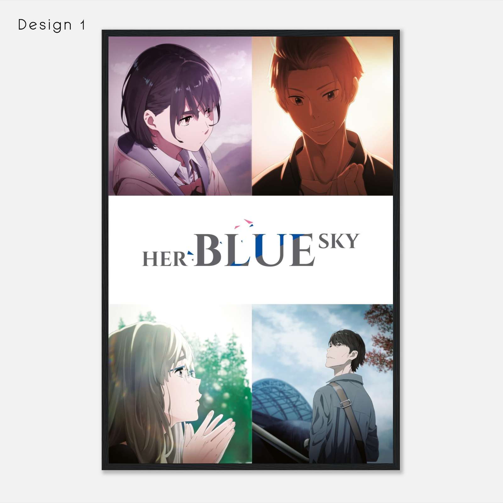 Her Blue Sky (2019) Movie Poster Print - Citiesbox