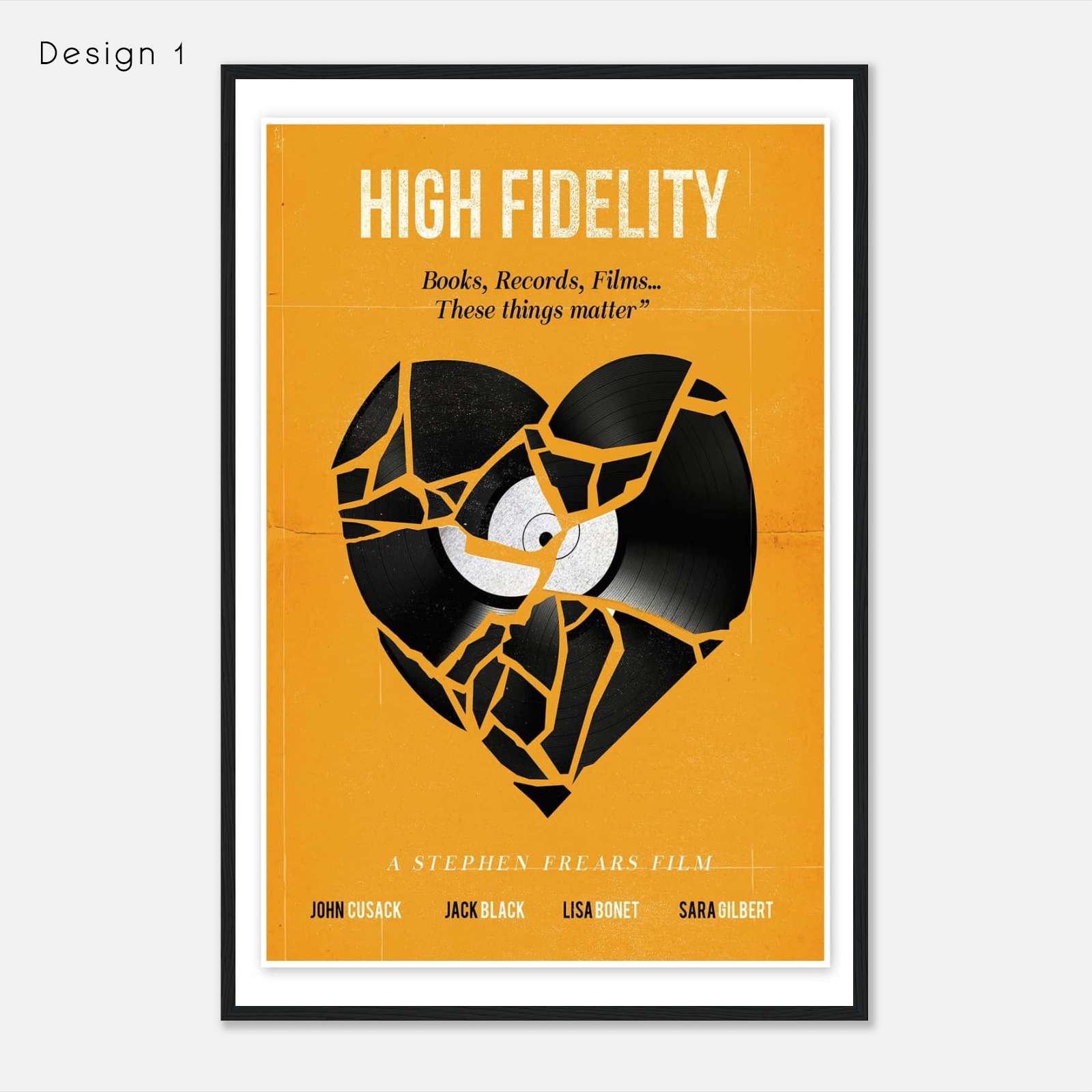 High Fidelity (2000) Movie Poster Print - Citiesbox