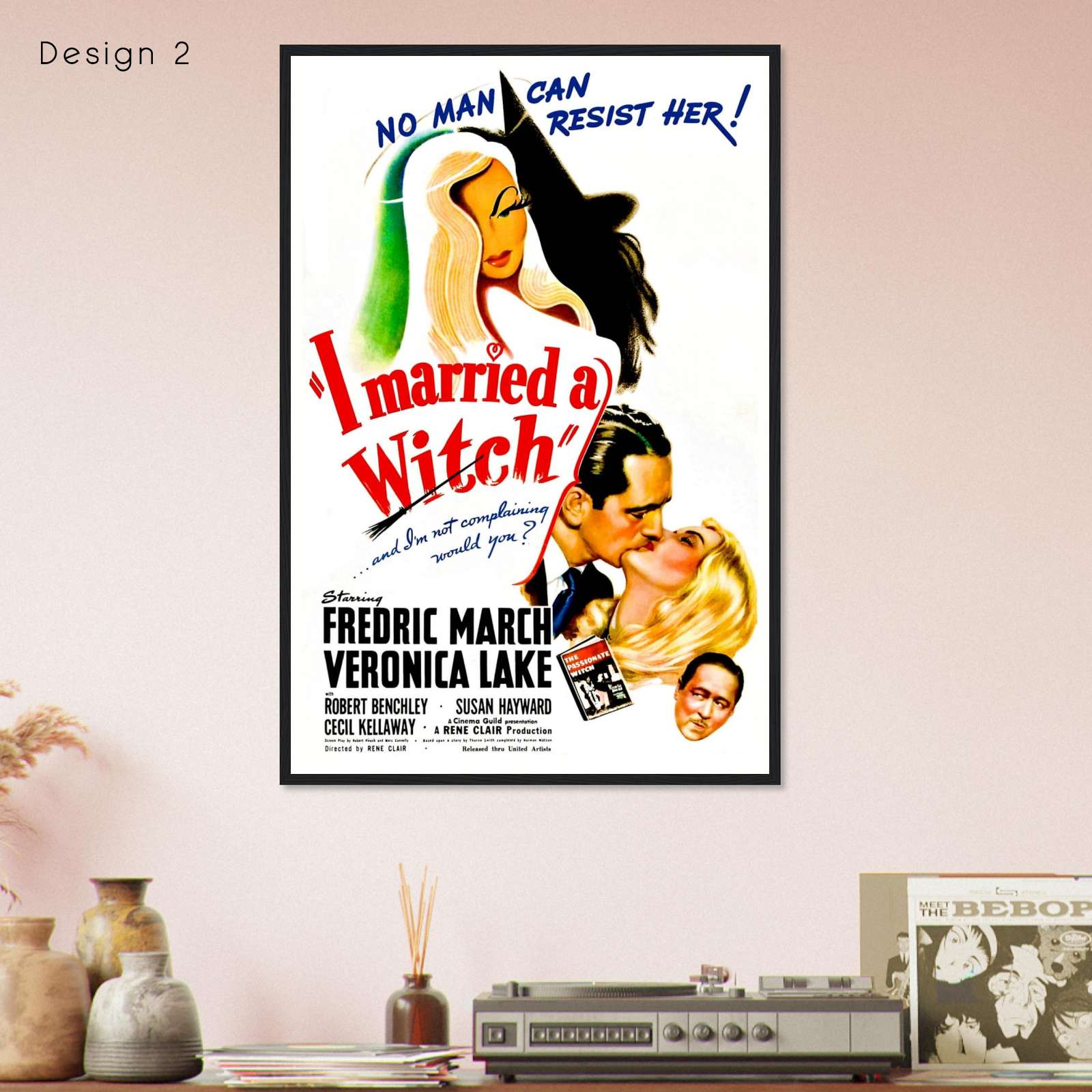 I Married a Witch (1942) Movie Poster Print - Citiesbox