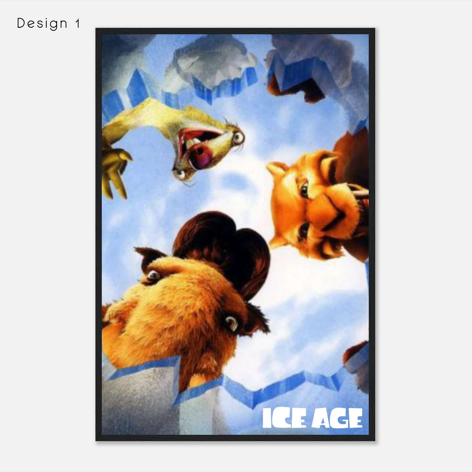 Ice Age 2002 Movie Poster Print Citiesbox