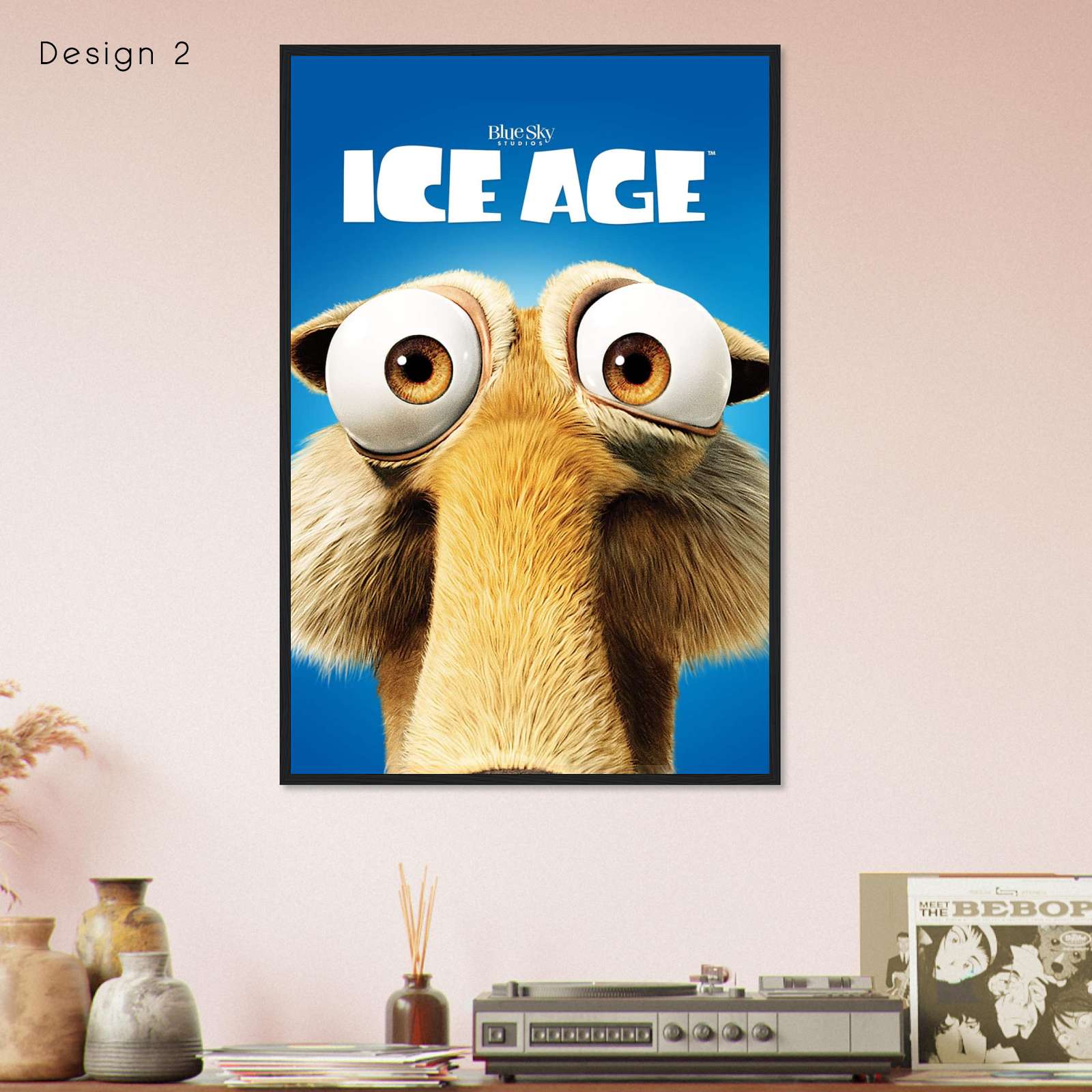 Ice Age 2002 Movie Poster Print Citiesbox