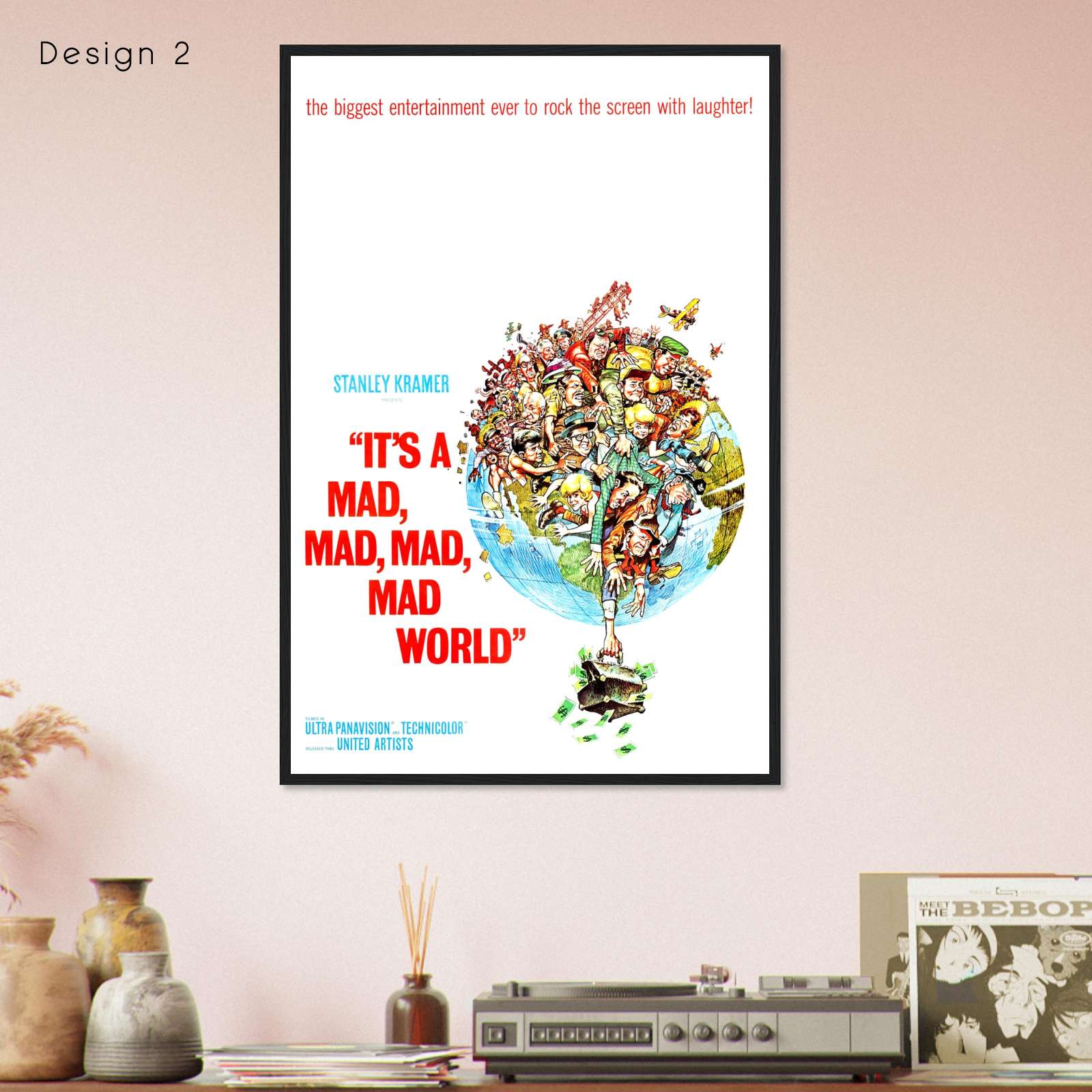 It's a Mad, Mad, Mad, Mad World (1963) Movie Poster Print - Citiesbox