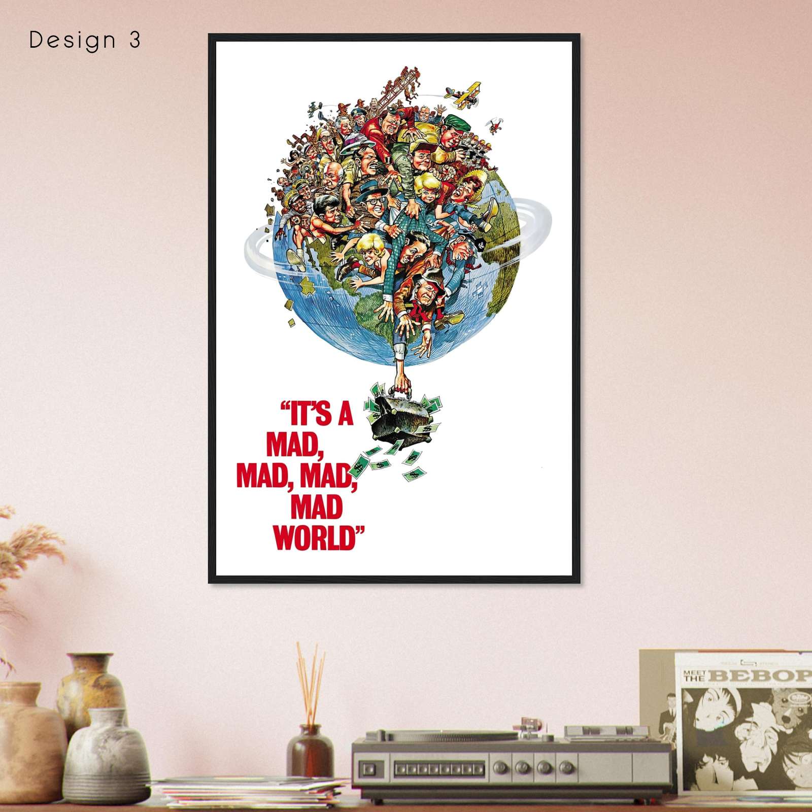 It's a Mad, Mad, Mad, Mad World (1963) Movie Poster Print - Citiesbox