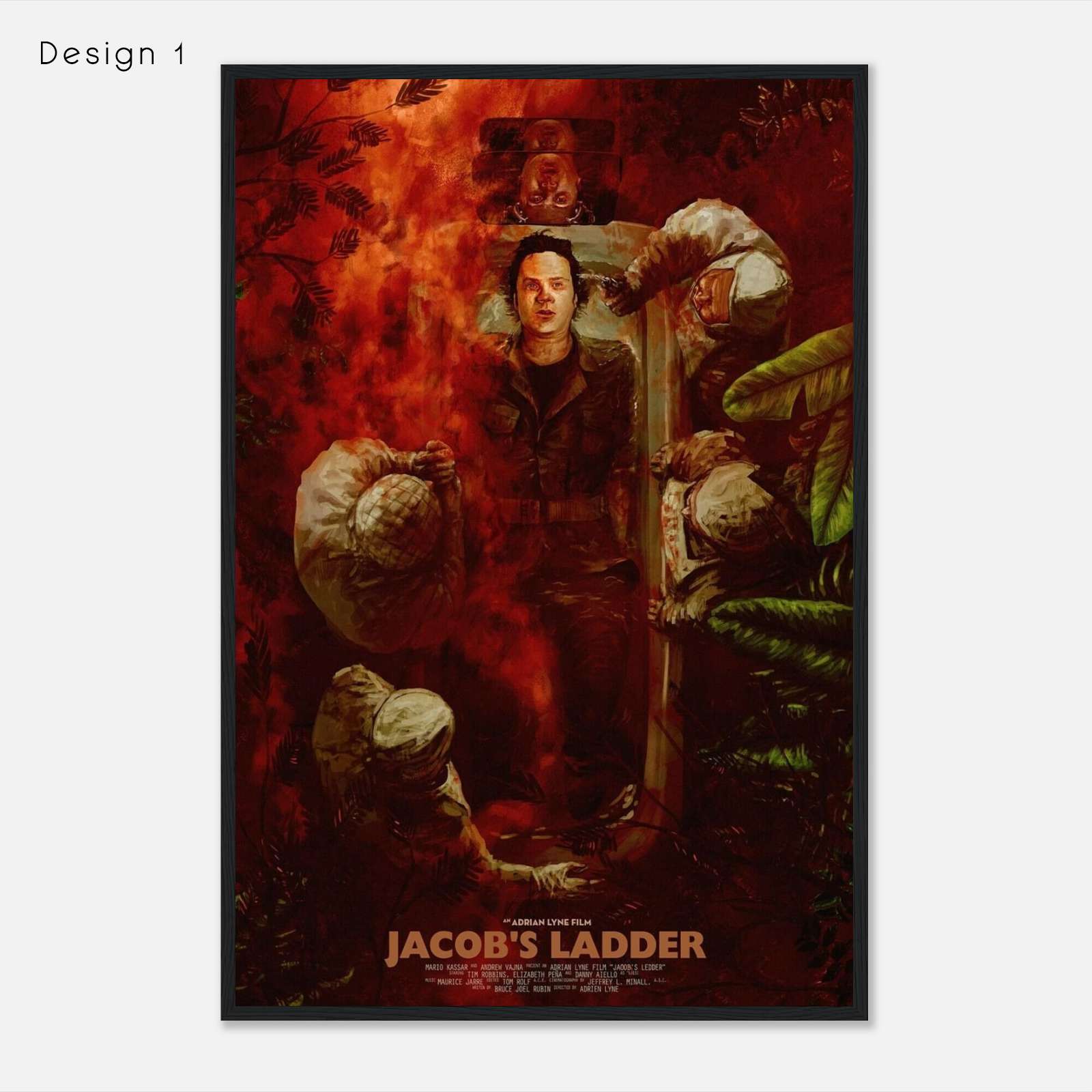 Jacob's Ladder (1990) Movie Poster Print - Citiesbox