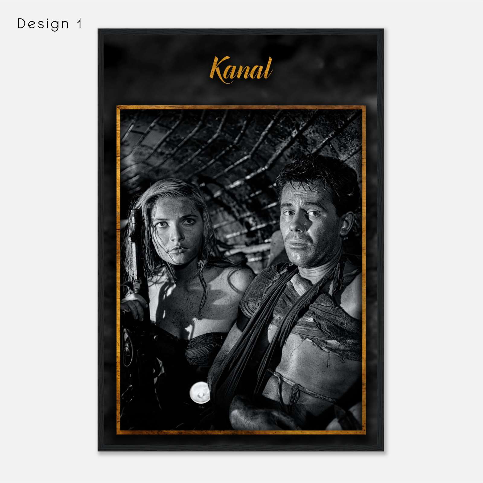 Kanal (1957) Movie Poster Print - Citiesbox