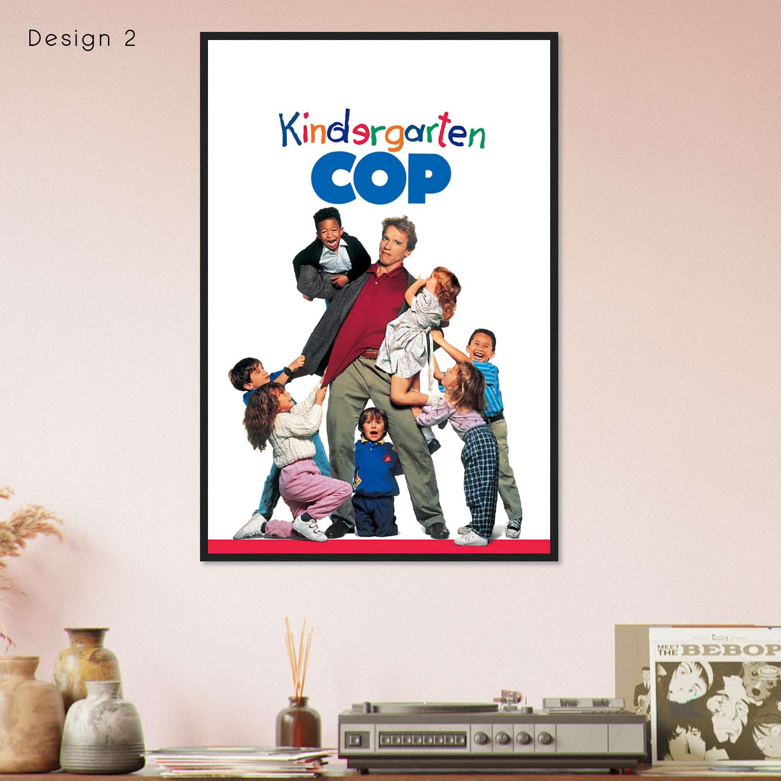 Kindergarten Cop (1990) Movie Poster Print - Citiesbox