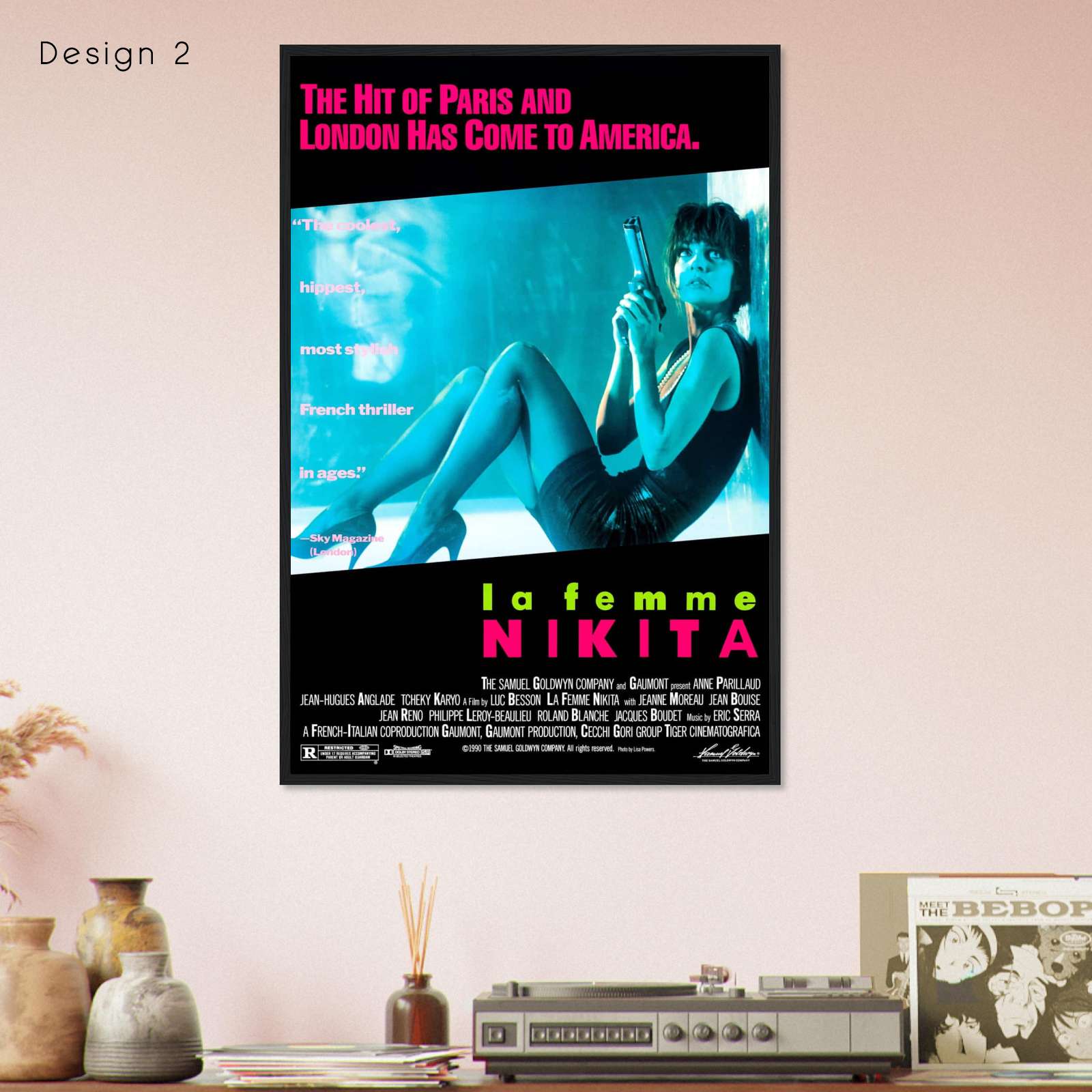 La Femme Nikita (1990) Movie Poster Print - Citiesbox