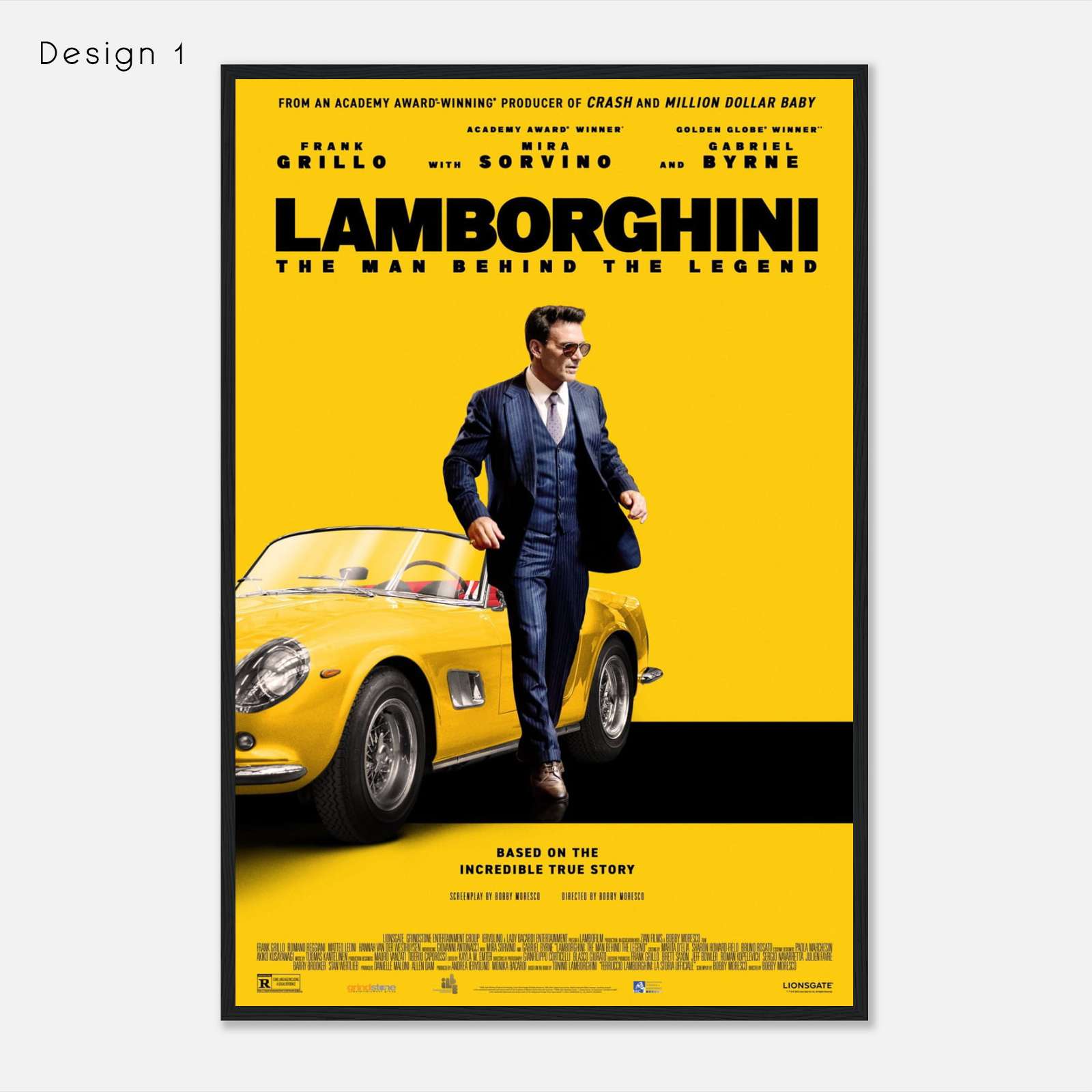 Lamborghini: The Man Behind the Legend (2022) Movie Poster Print ...