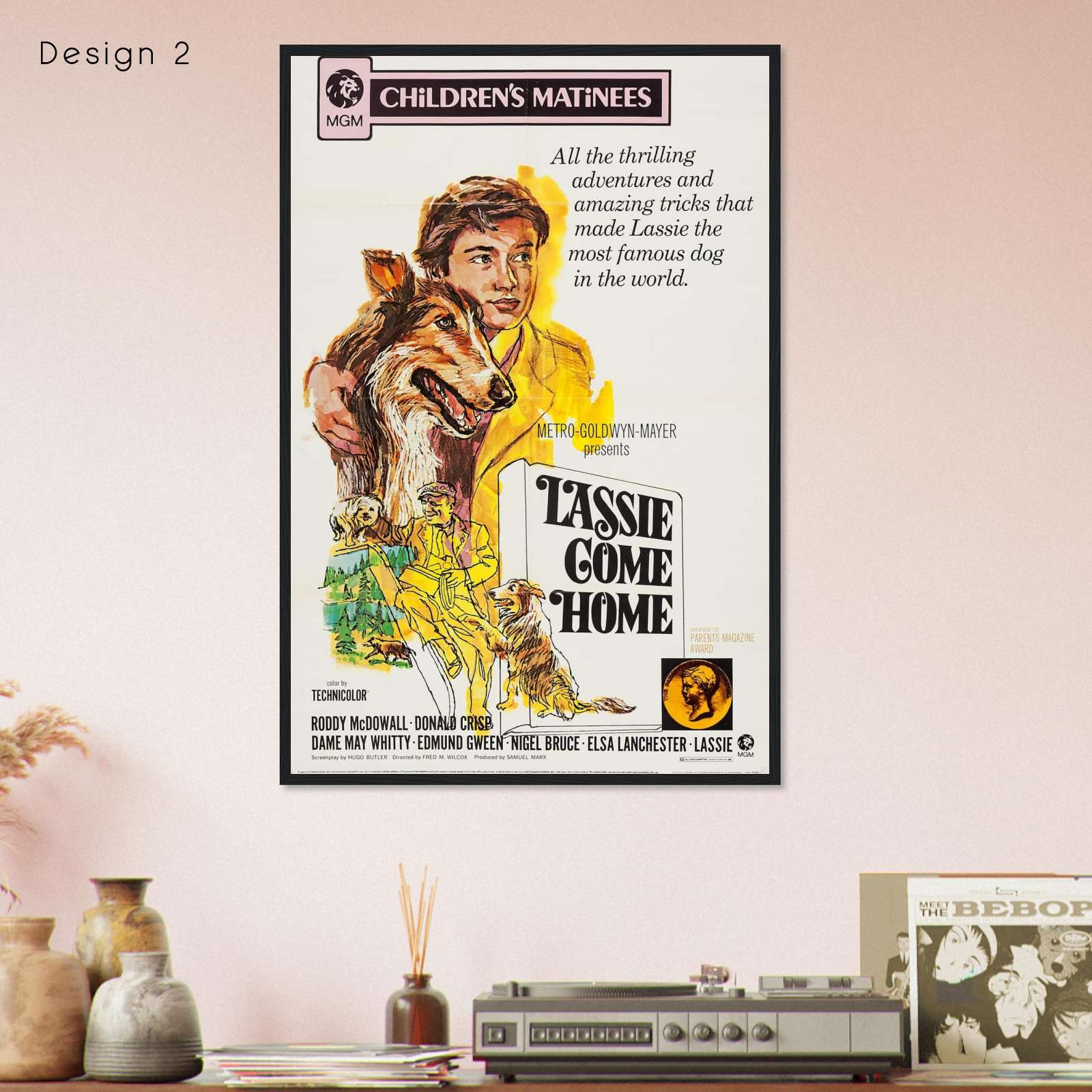 Lassie Come Home (1943) Movie Poster Print - Citiesbox