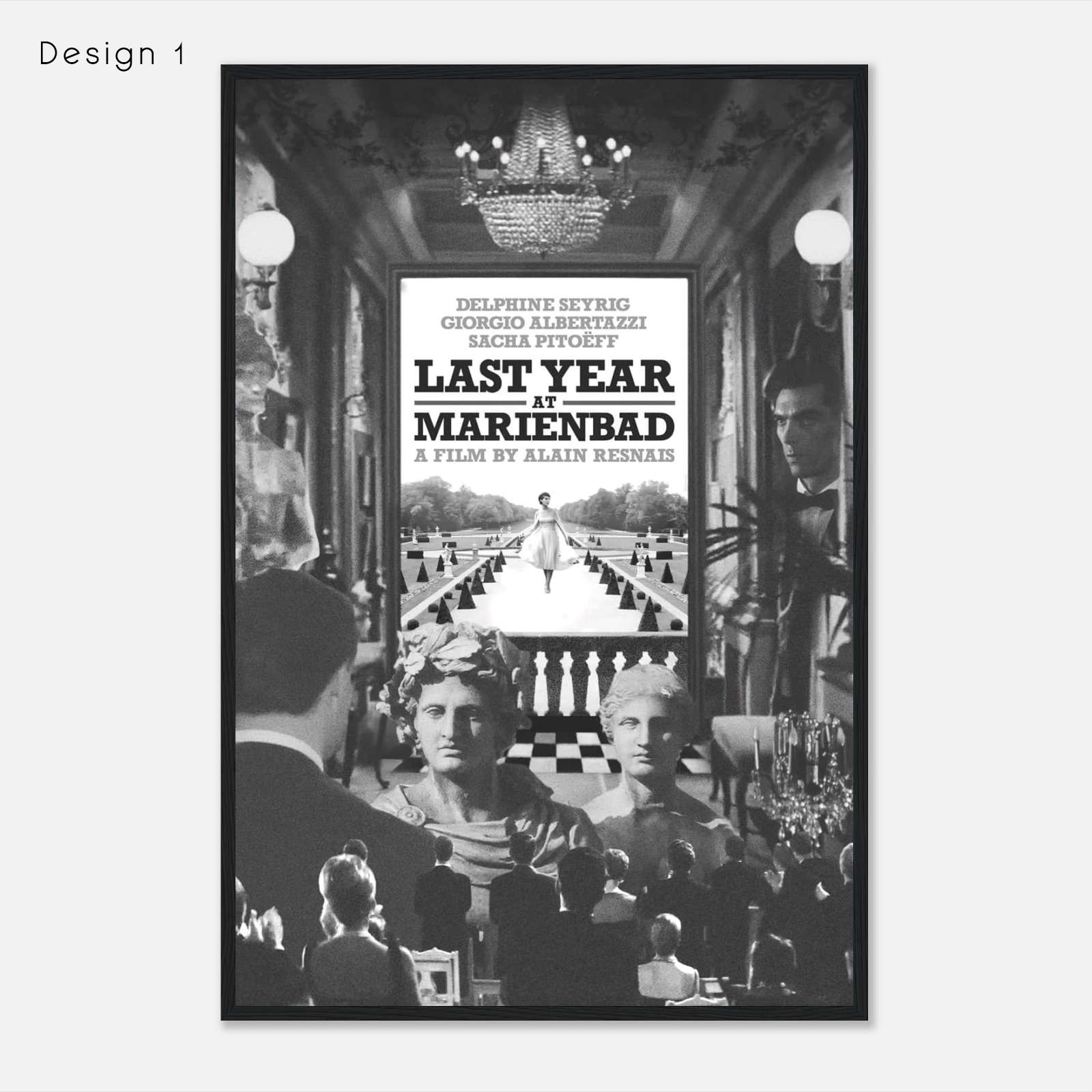 Last Year at Marienbad (1961) Movie Poster Print - Citiesbox