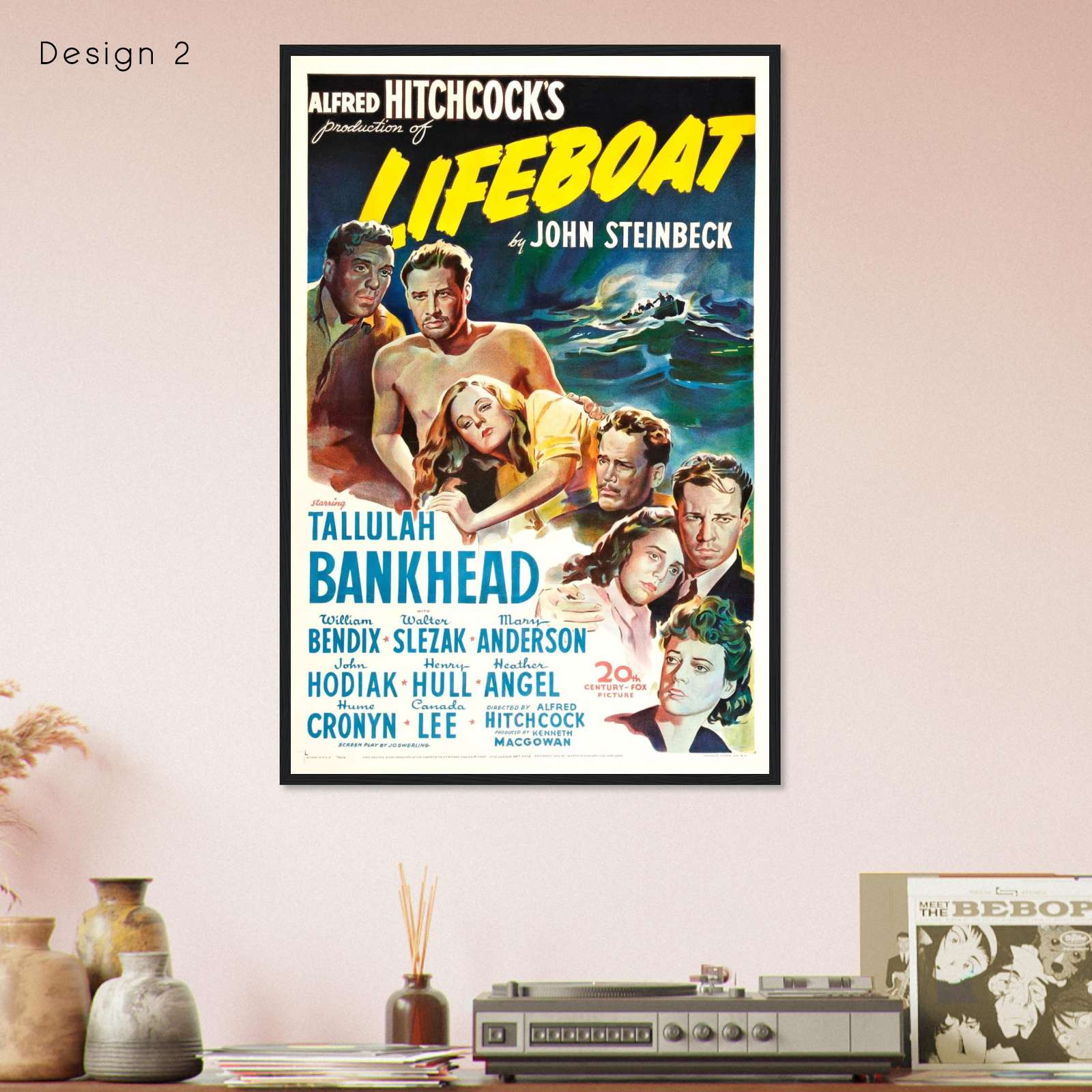 Lifeboat (1944) Movie Poster Print - Citiesbox