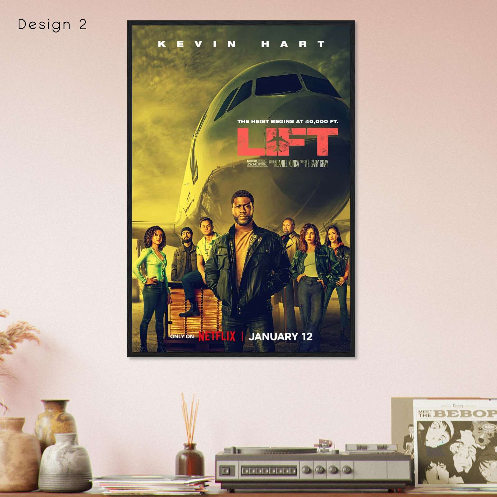 Lift (2024) Movie Poster Print - Citiesbox