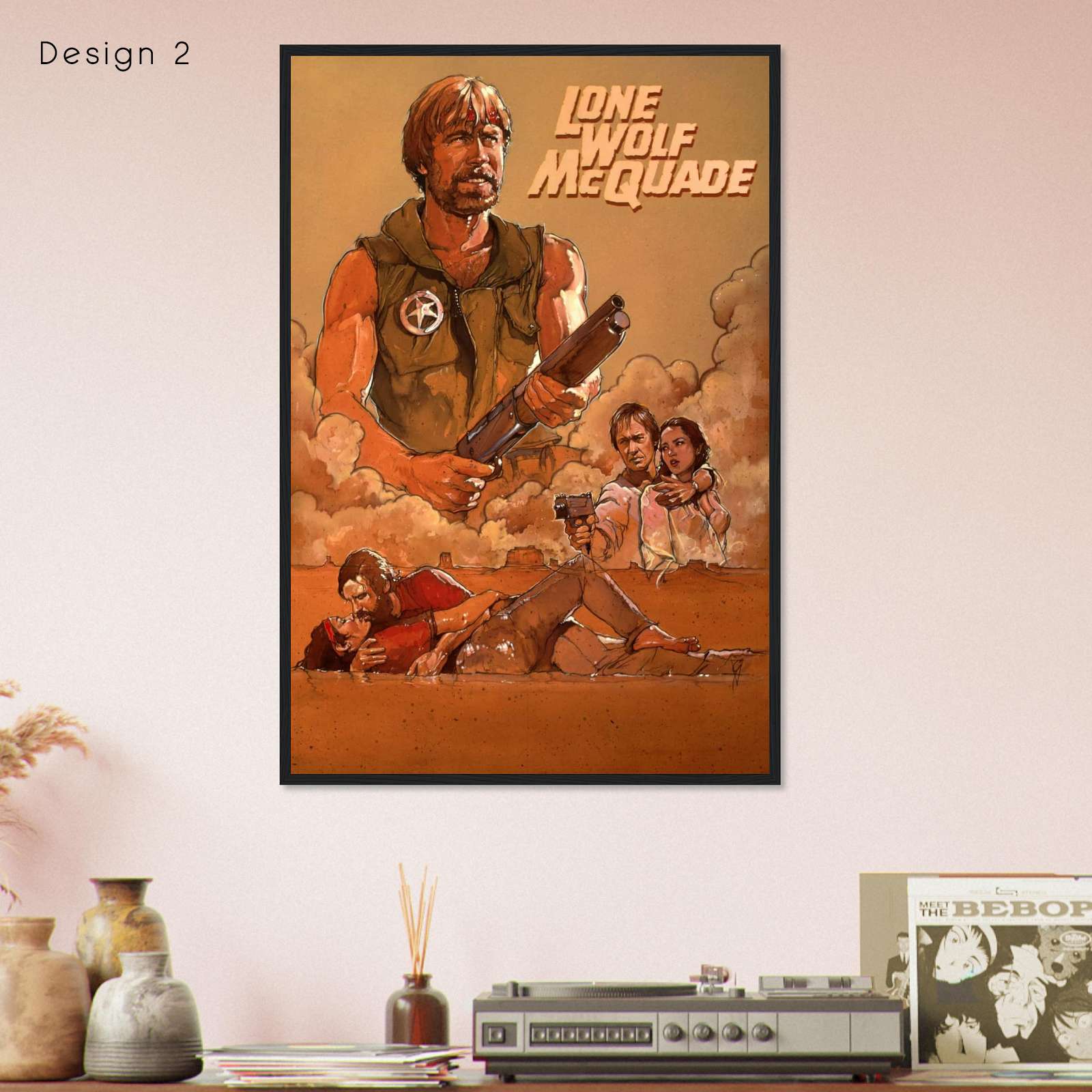 Lone Wolf McQuade (1983) Movie Poster Print - Citiesbox