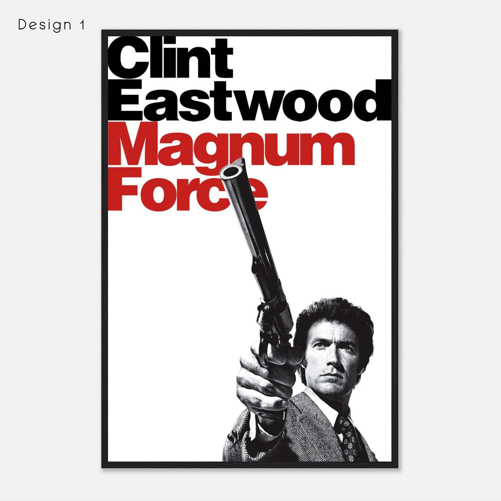 Magnum Force (1973) Movie Poster Print - Citiesbox
